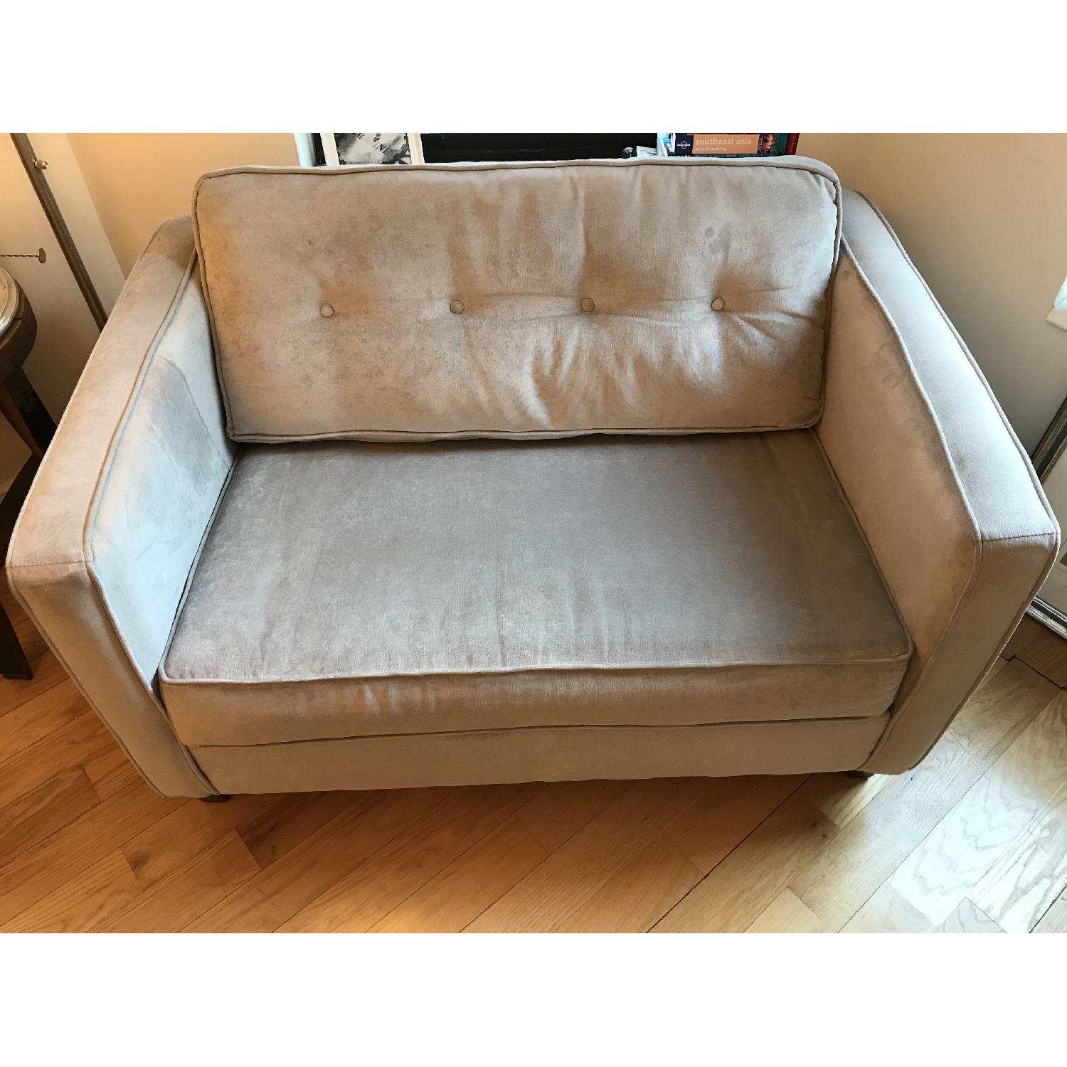 Arlo Interiors Serta Sleeper Loveseat - AptDeco