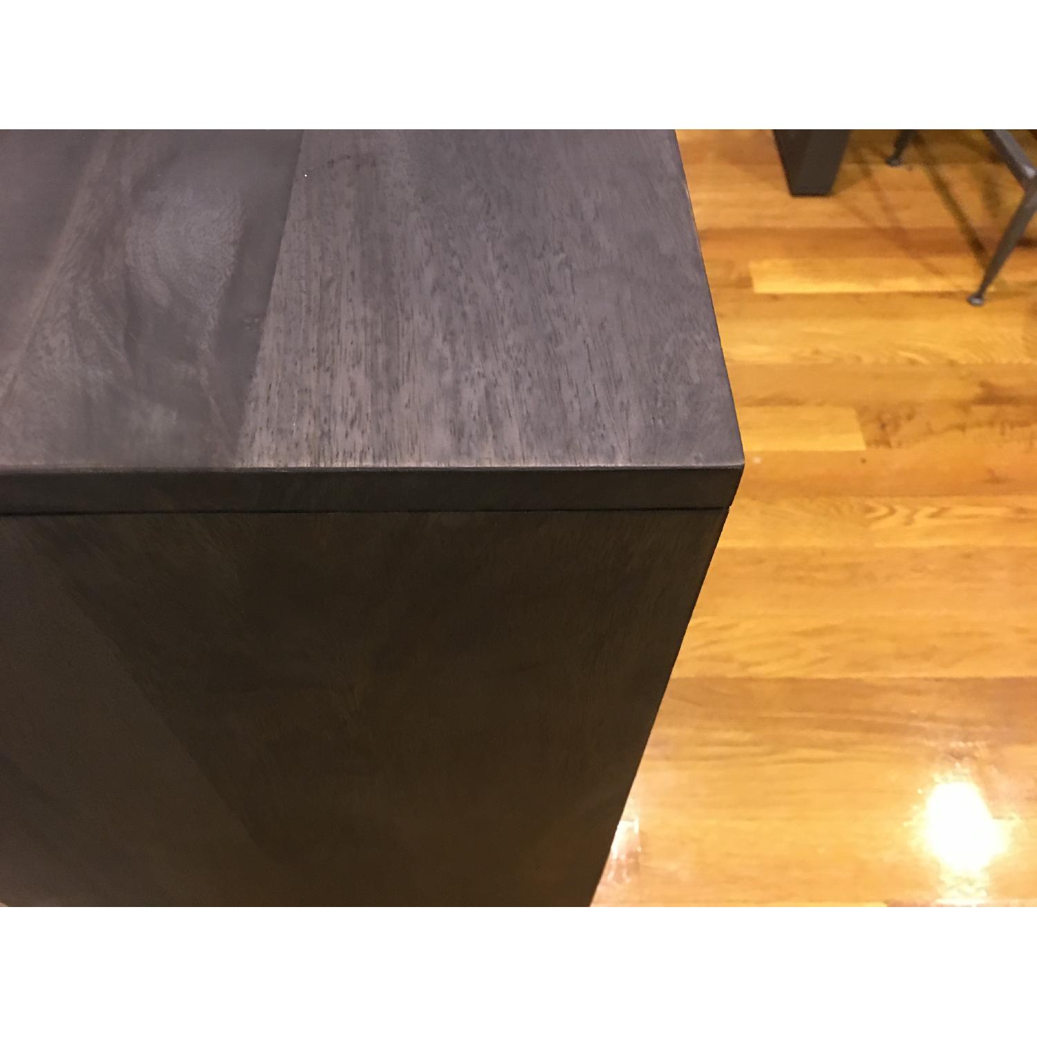 CB2 Smythe Mango Wood Console - AptDeco