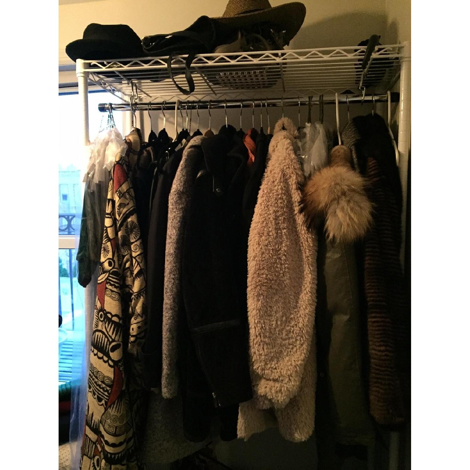 Container Store Garment Rack - AptDeco