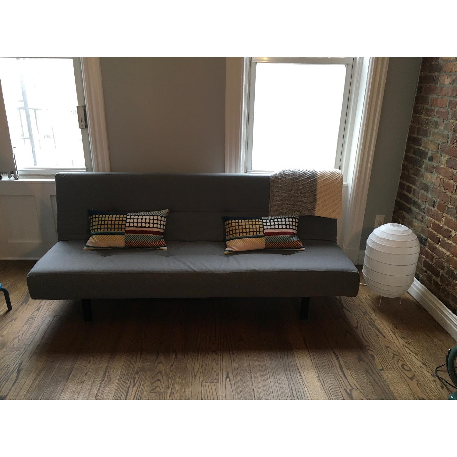 Ikea Mid-Century Modern Sleeper Sofa - AptDeco