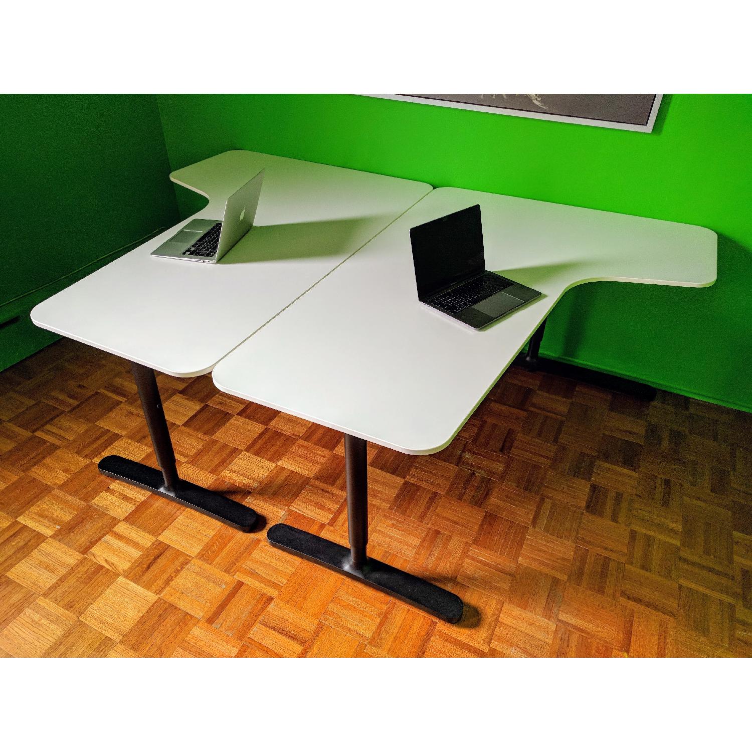 Ikea Bekant Left Corner Desk - AptDeco