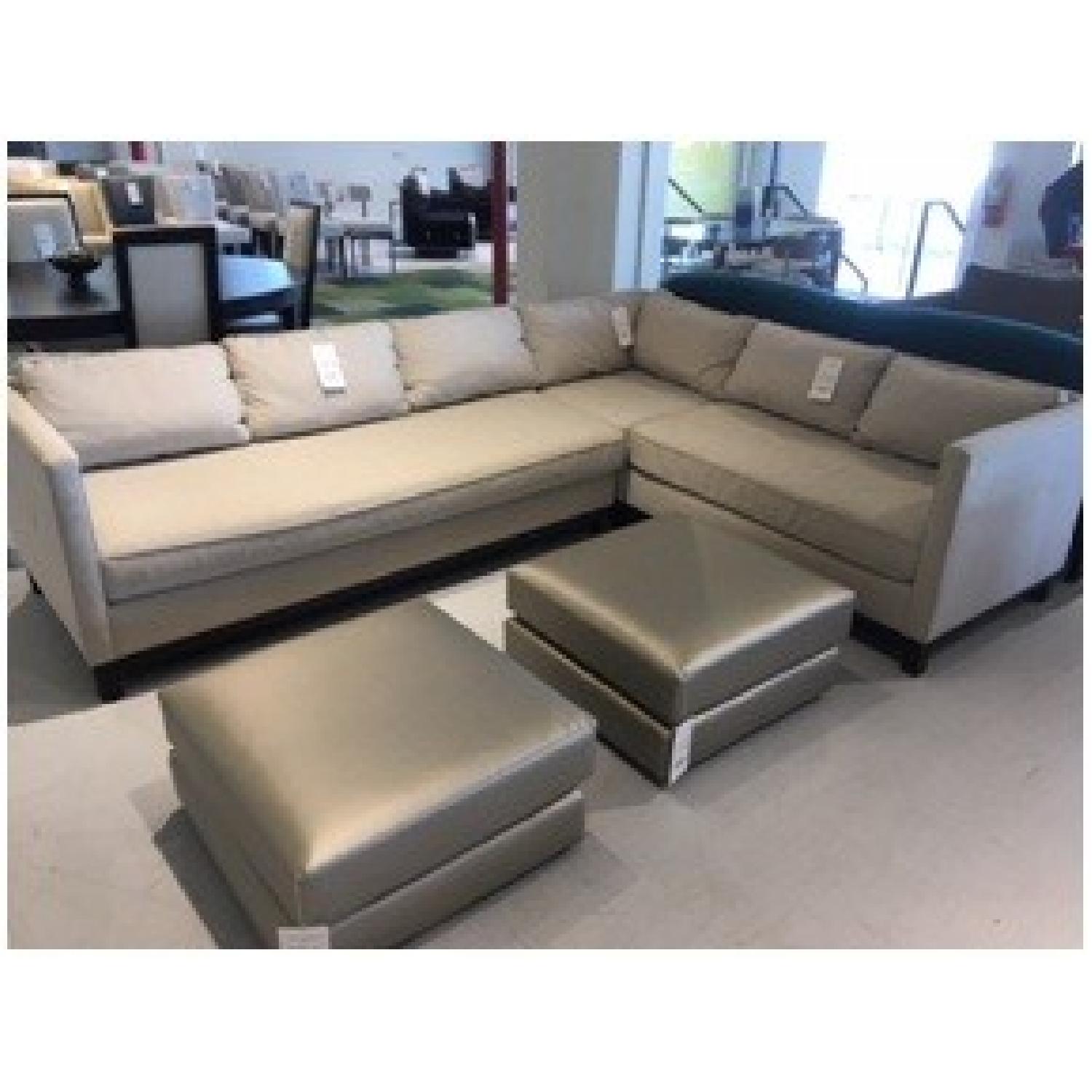 Mitchell Gold + Bob Williams Clifton Sectional in Natural - AptDeco