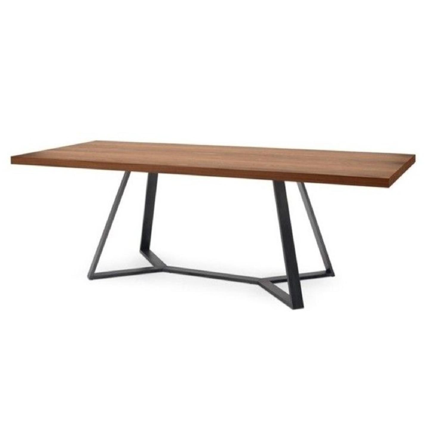 Domitalia Archie L200 Dining Table in Walnut - AptDeco