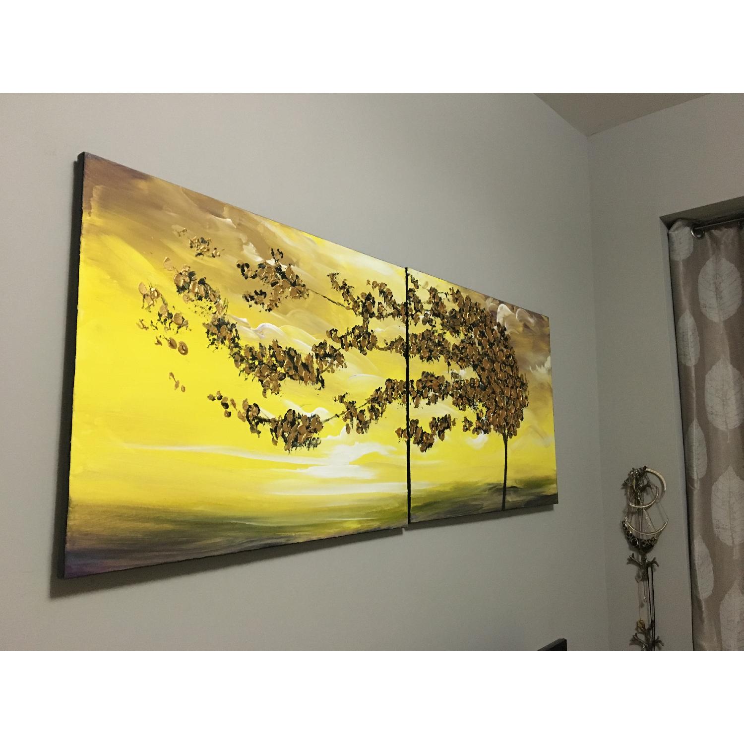 Panel Art Painting - AptDeco