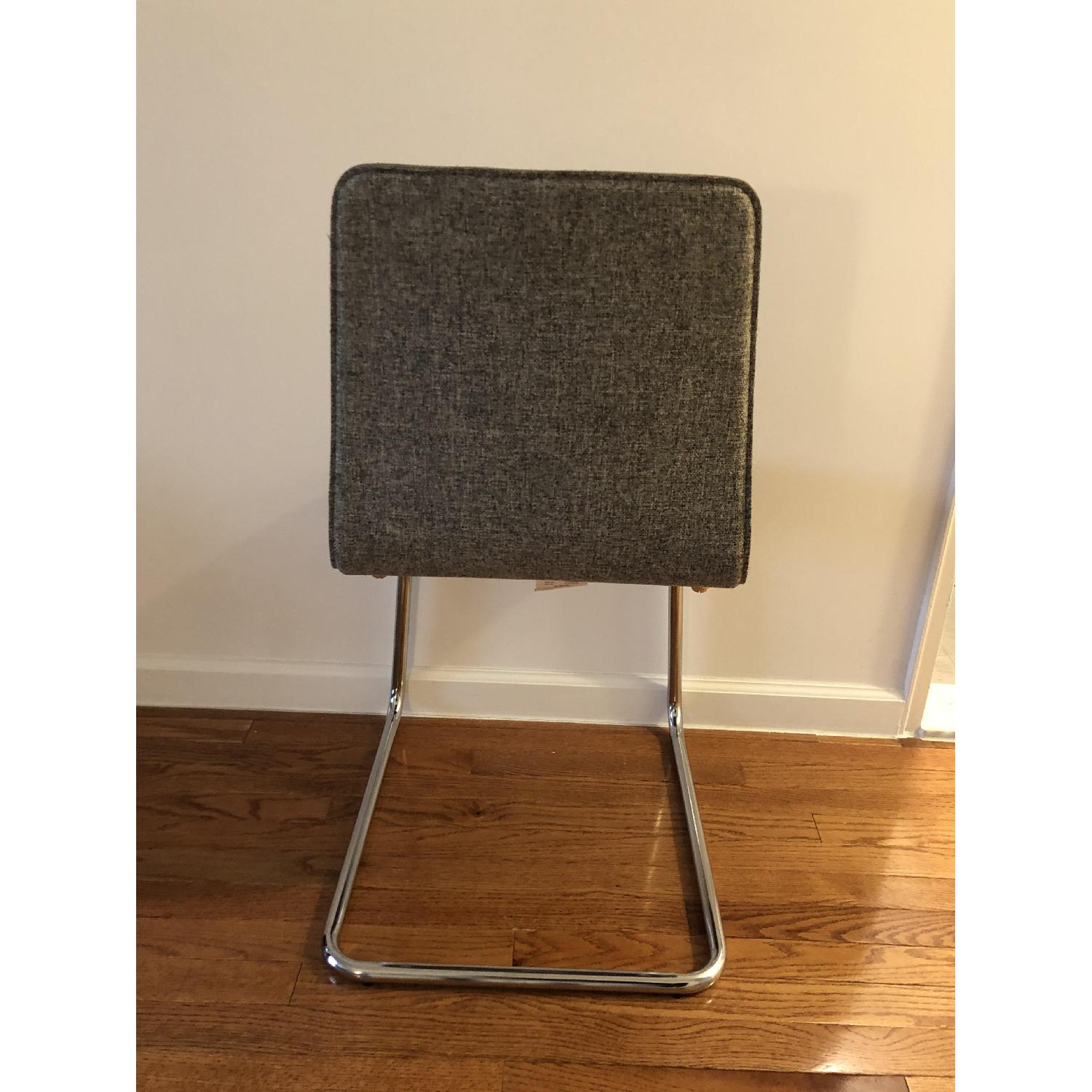 CB2 Pony Tweed Chair - AptDeco