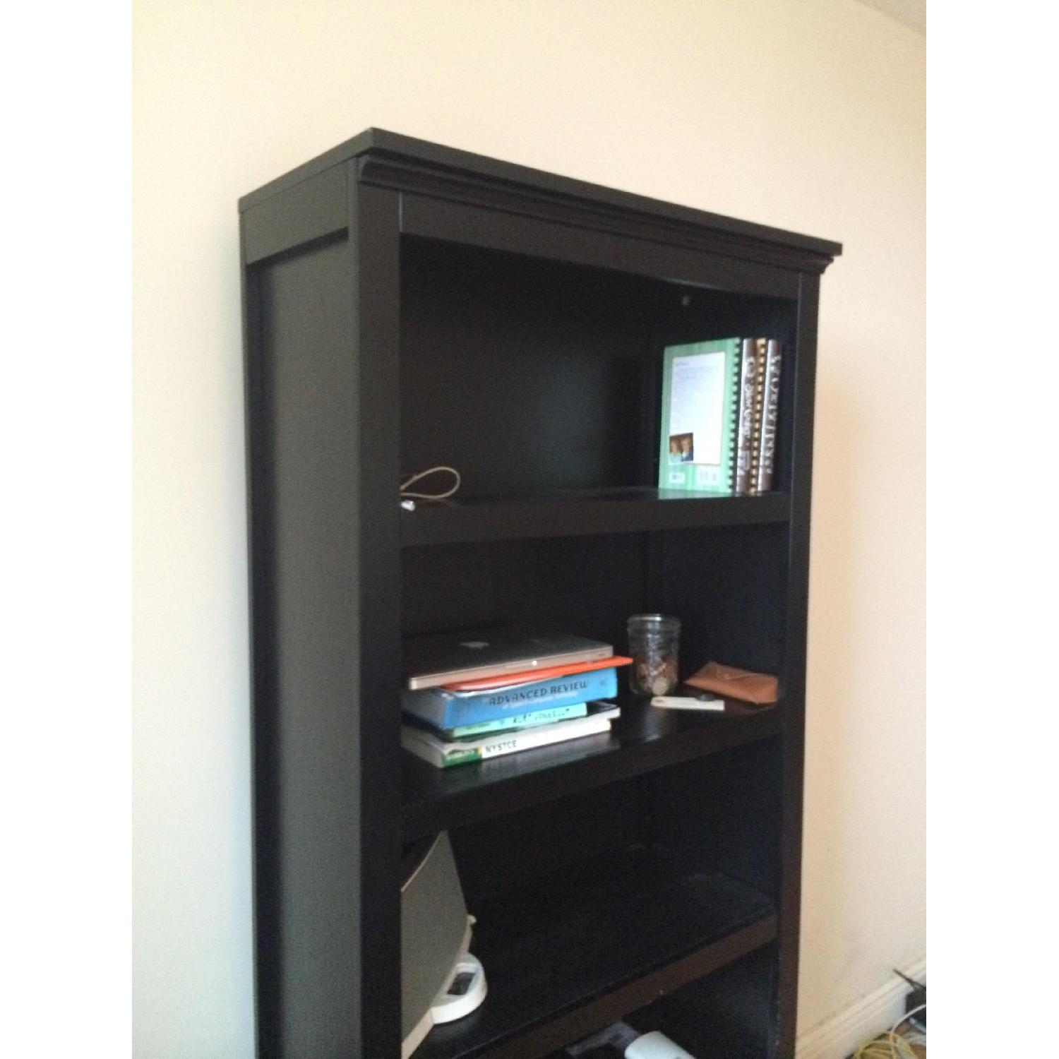 Target Black bookcase - AptDeco