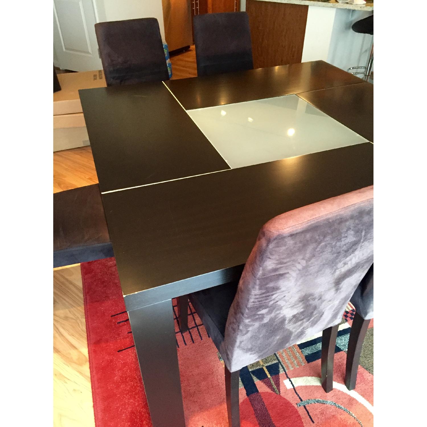 BoConcept Large Dining Table w/ 6 Chairs - AptDeco