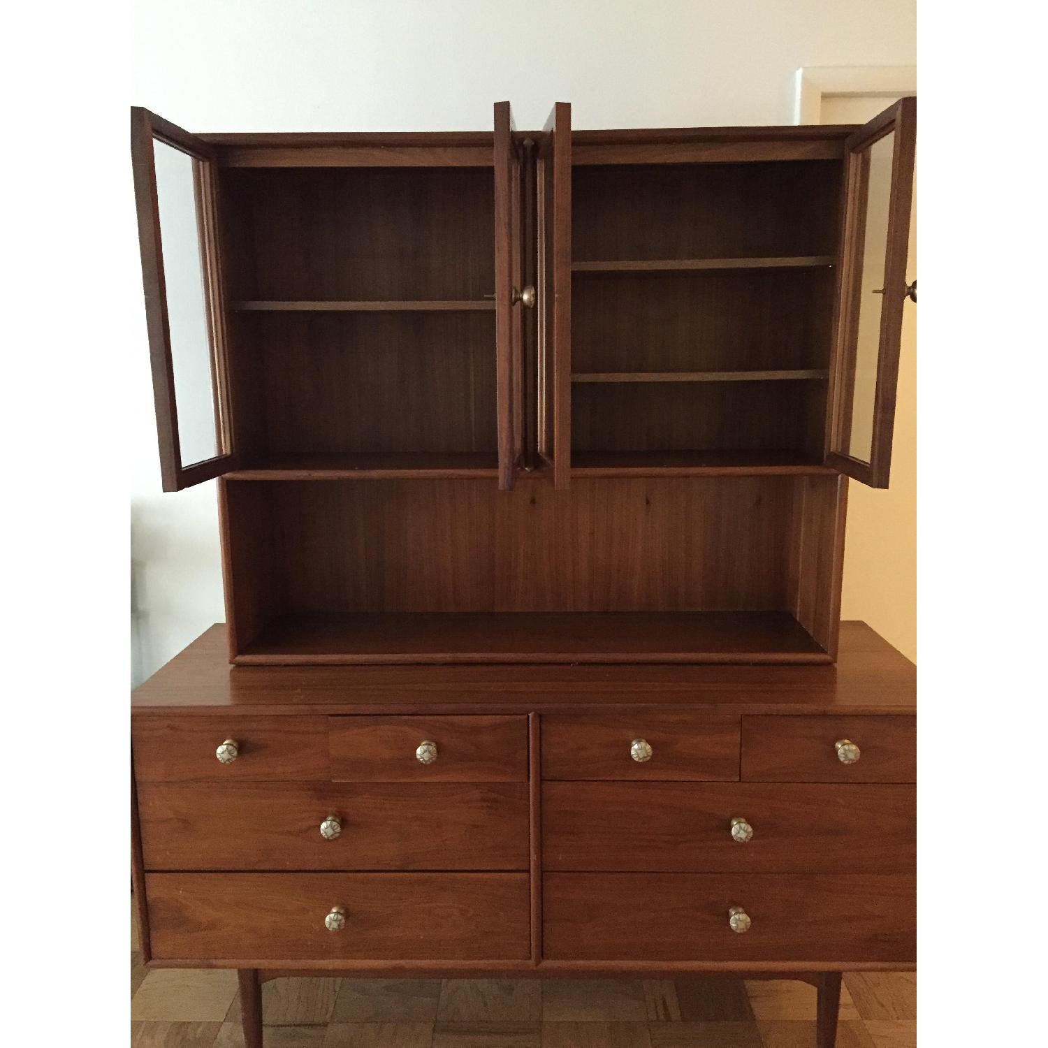 Drexel Declaration Dresser w/ Hutch - AptDeco