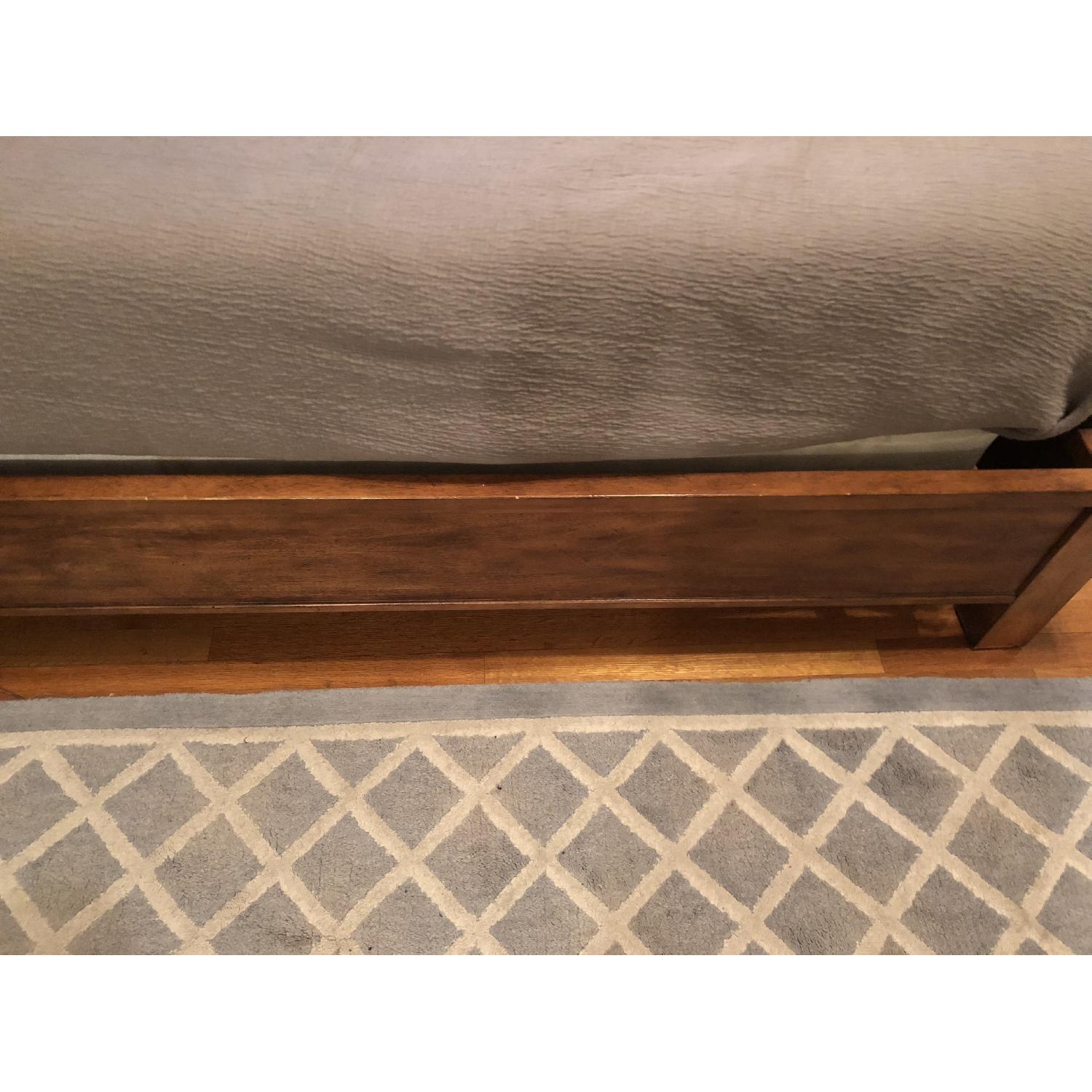 Ethan Allen Drake Queen Bed Frame - AptDeco