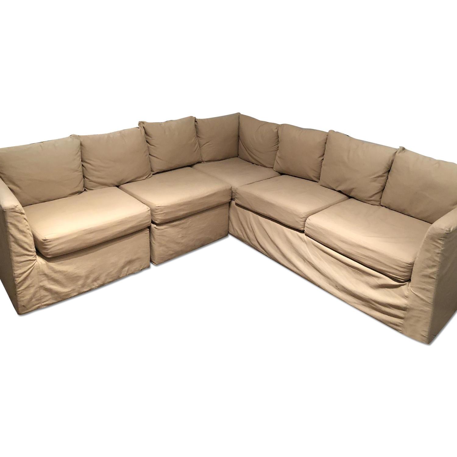 Mitchell Gold + Bob Williams 3 Piece Sectional Sofa - AptDeco