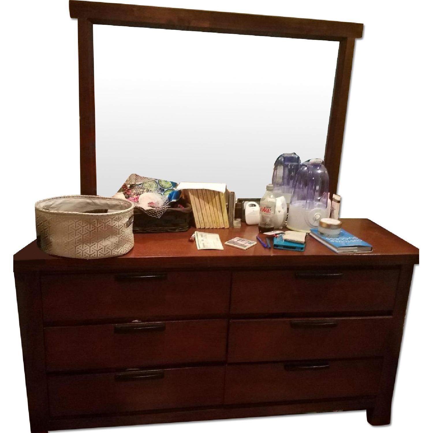 Haiku Designs Hiro Dresser w/ Mirror - AptDeco