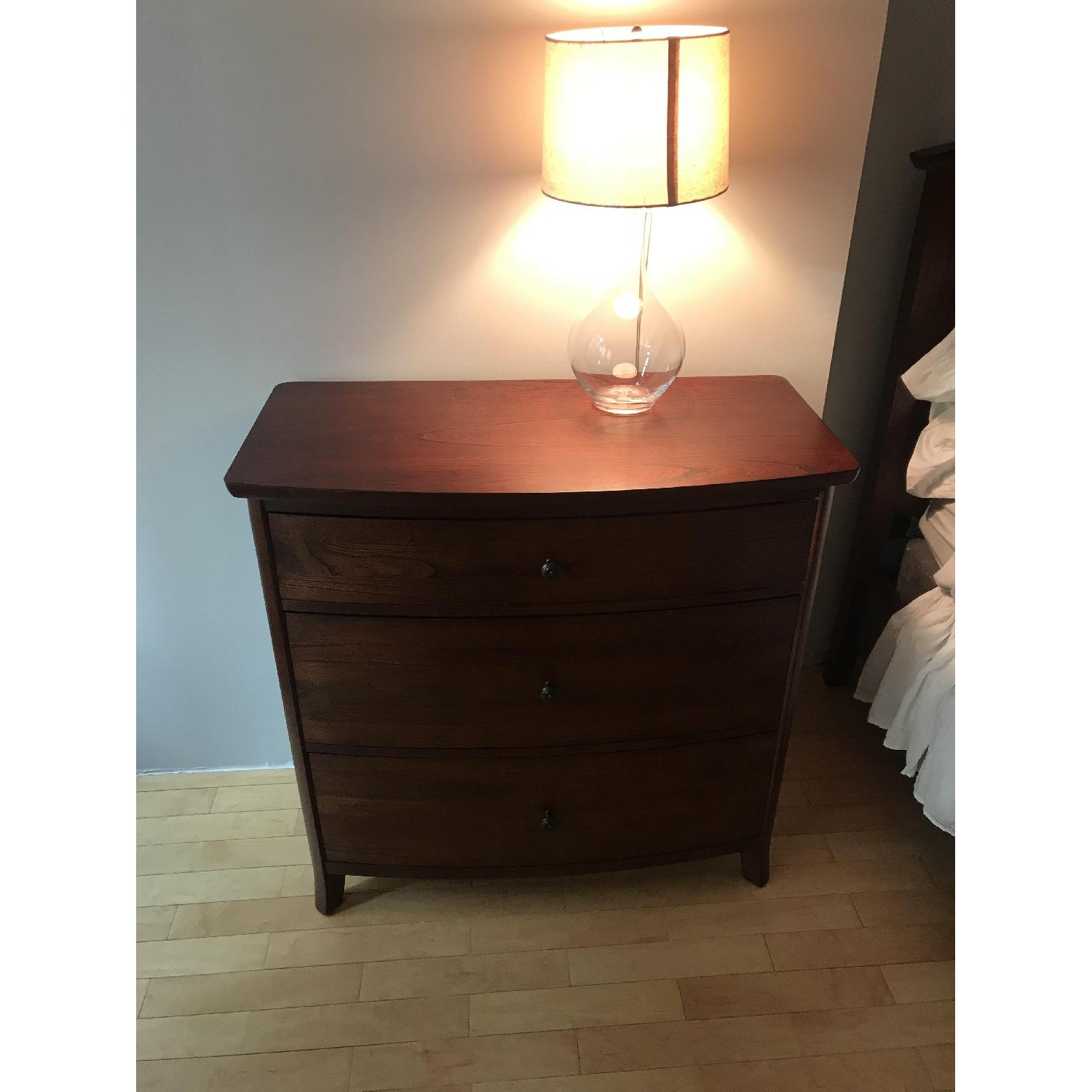 Pottery Barn Chloe Dresser in Mahogany - AptDeco