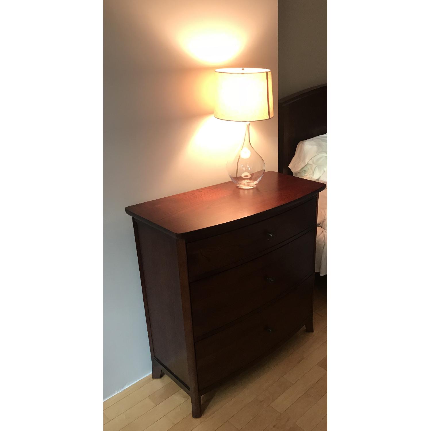 Pottery Barn Chloe Dresser in Mahogany - AptDeco
