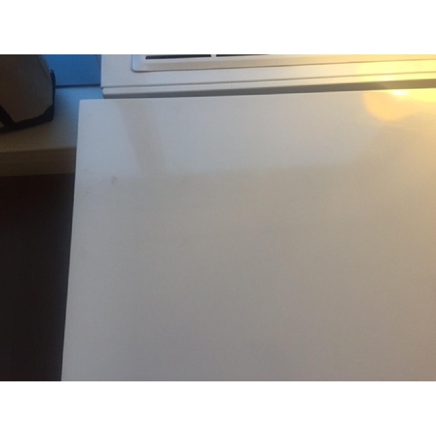 Crate & Barrel Spotlight Desk in White - AptDeco