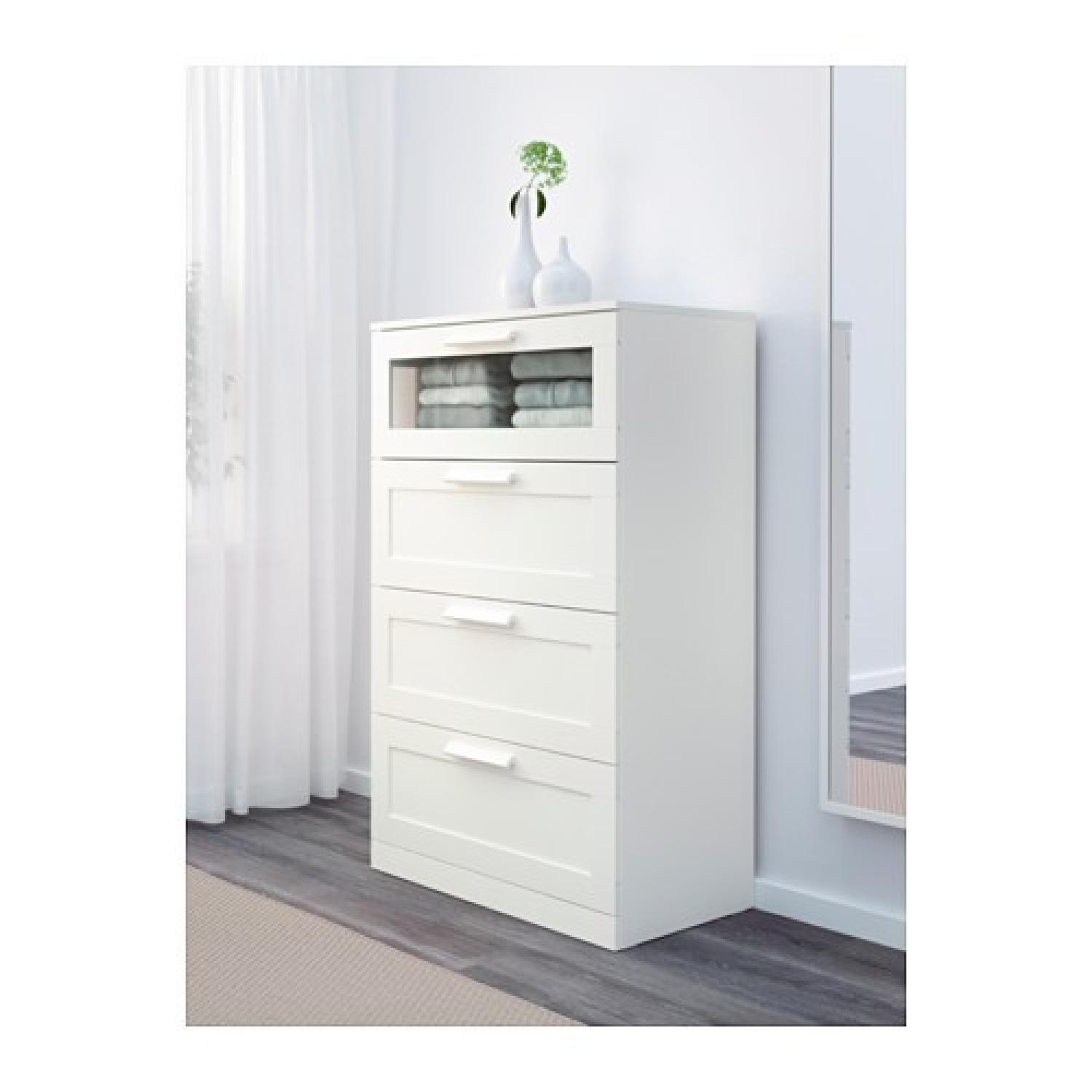 Ikea brimnes dresser white store