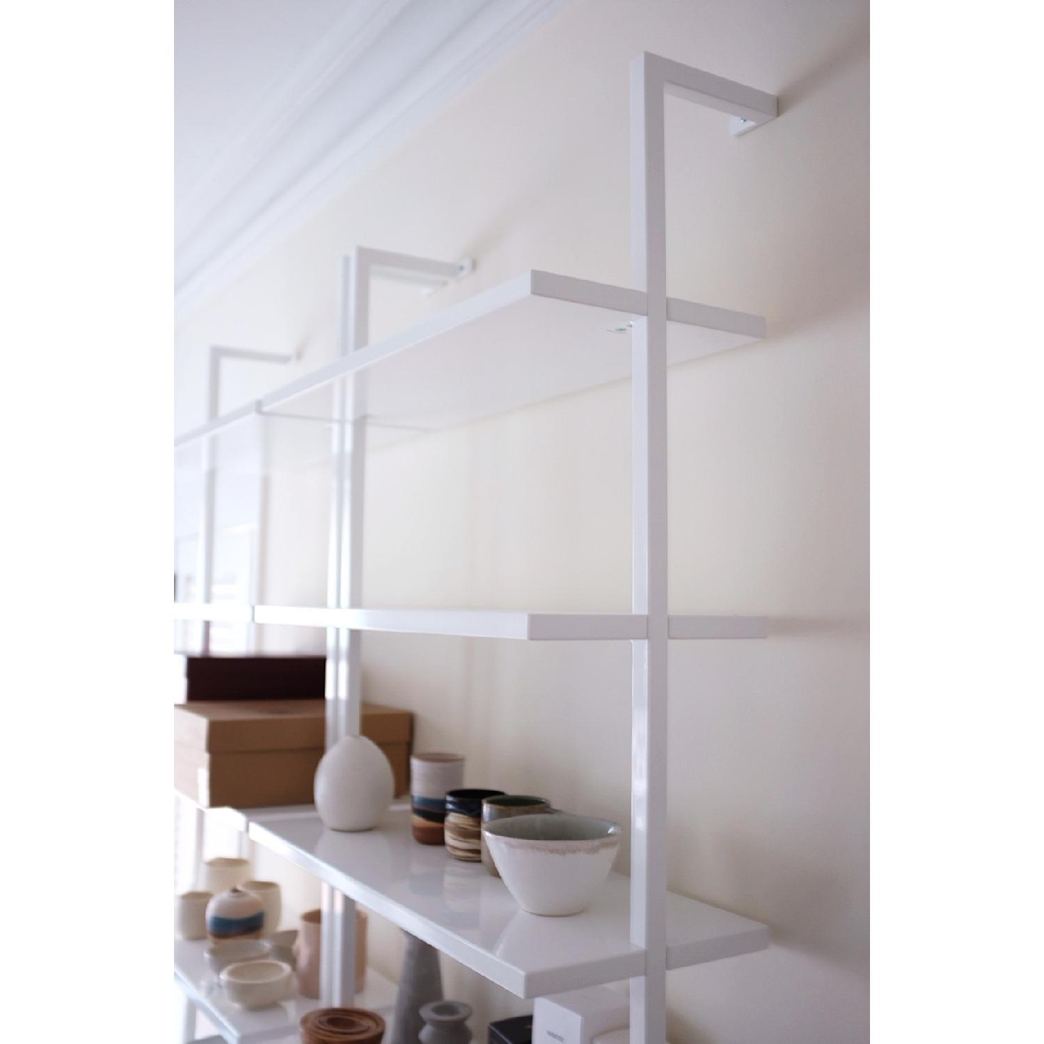 CB2 Stairway Ladder Bookcase - AptDeco