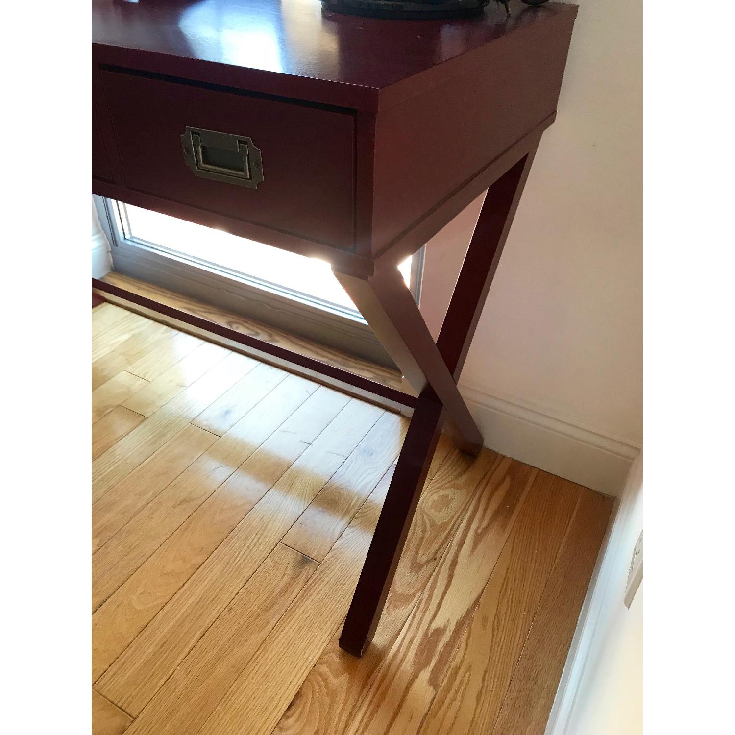 Target Threshold Threshold Deep Red Desk - AptDeco