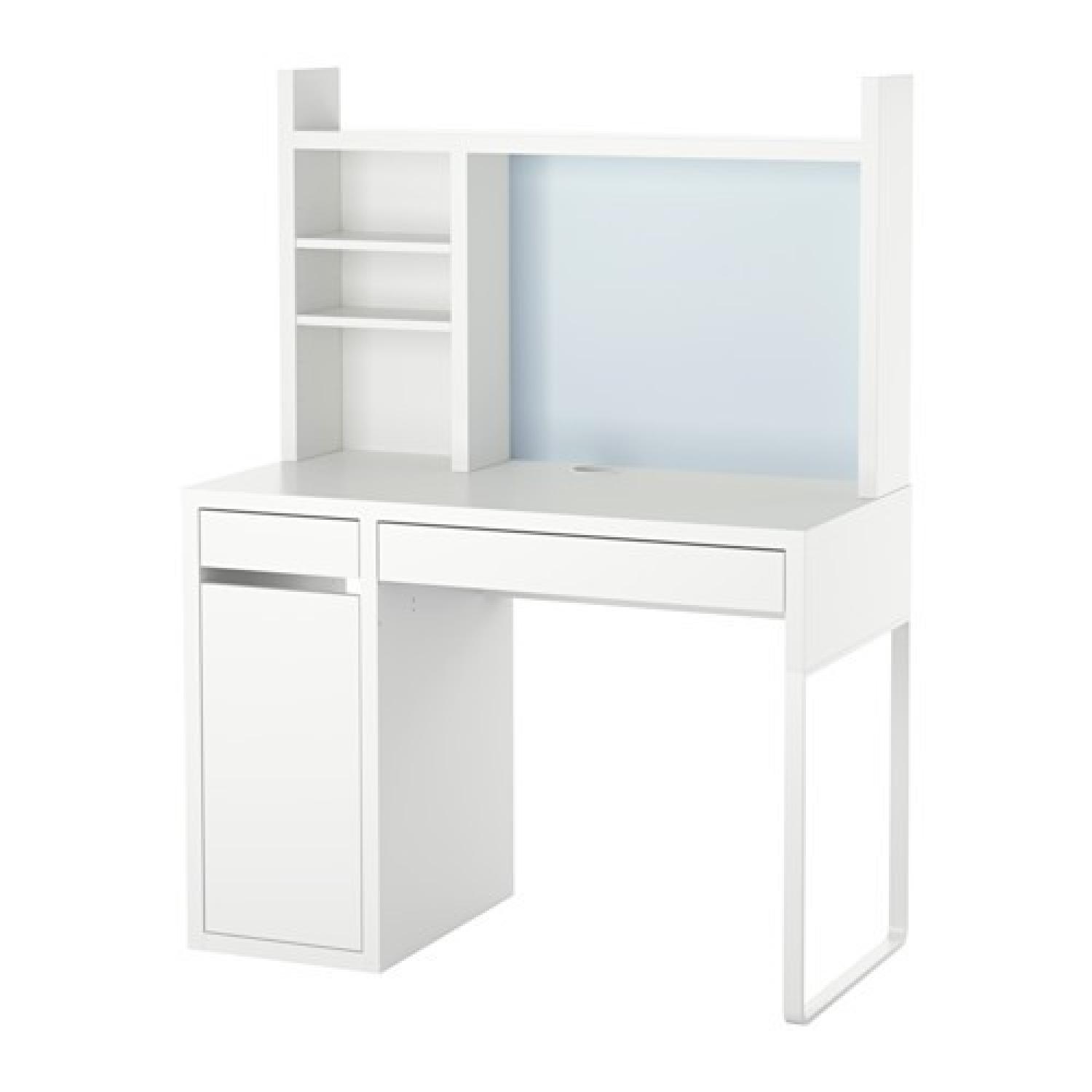 Ikea Micke Computer Desk Work Station - AptDeco