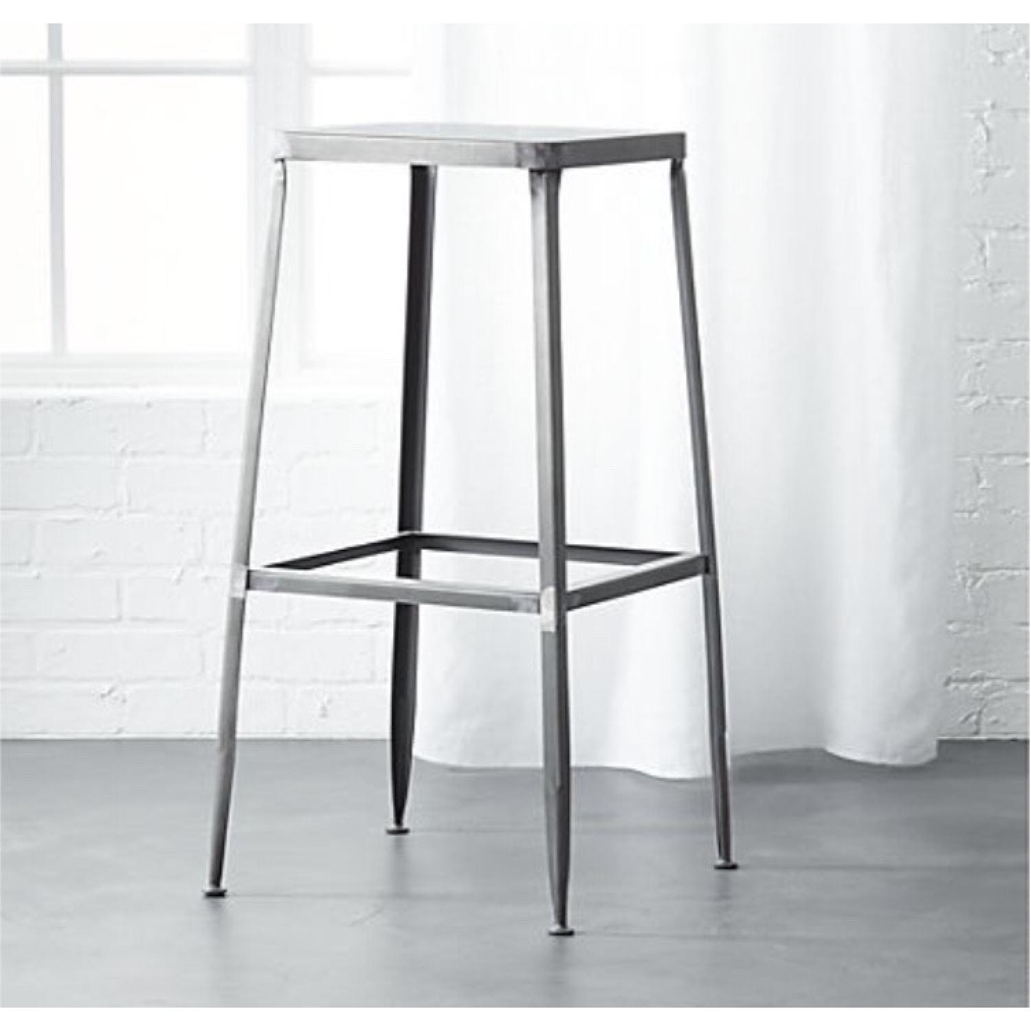 CB2 Tall Flint Bar Stool - AptDeco