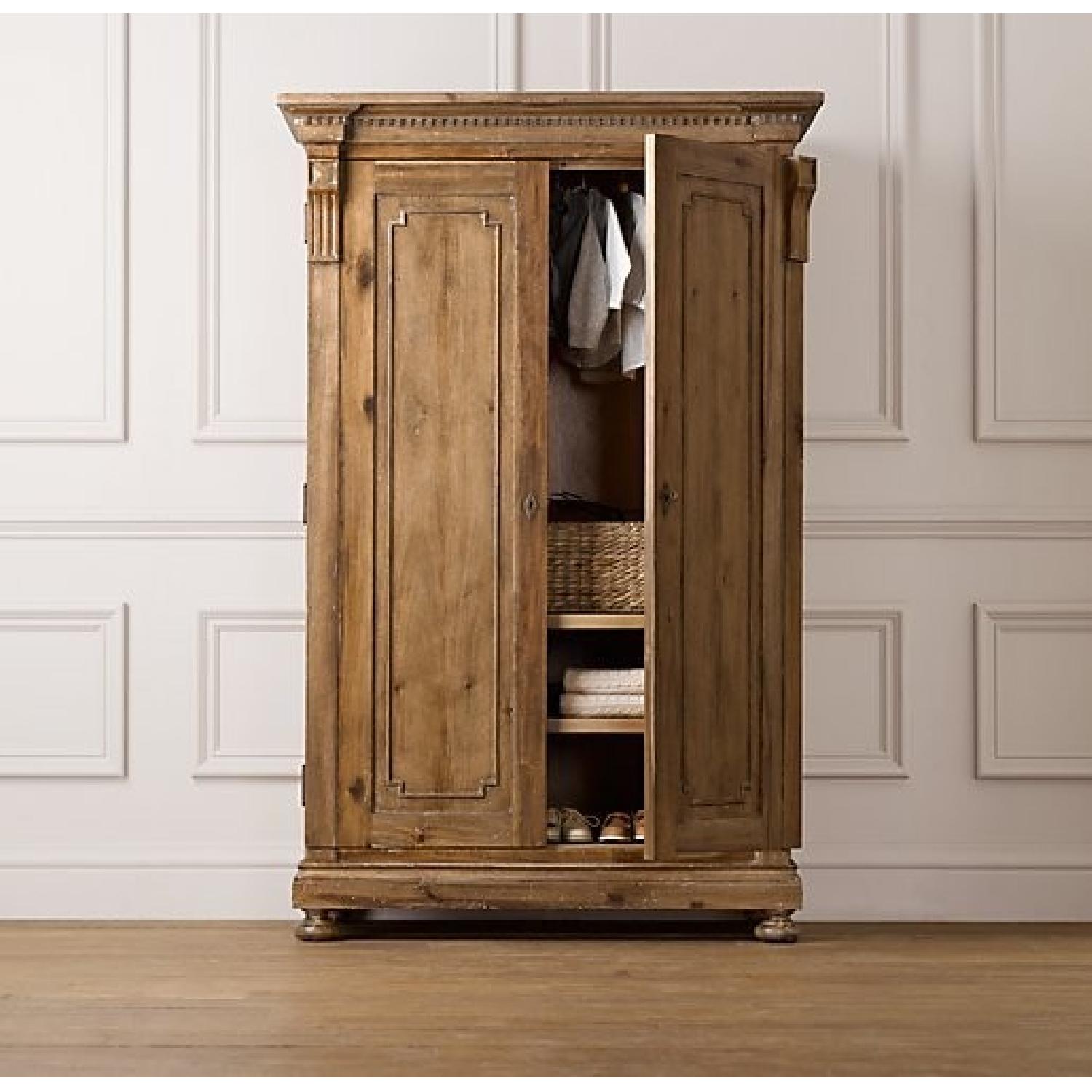 Restoration Hardware Jameson Armoire - AptDeco