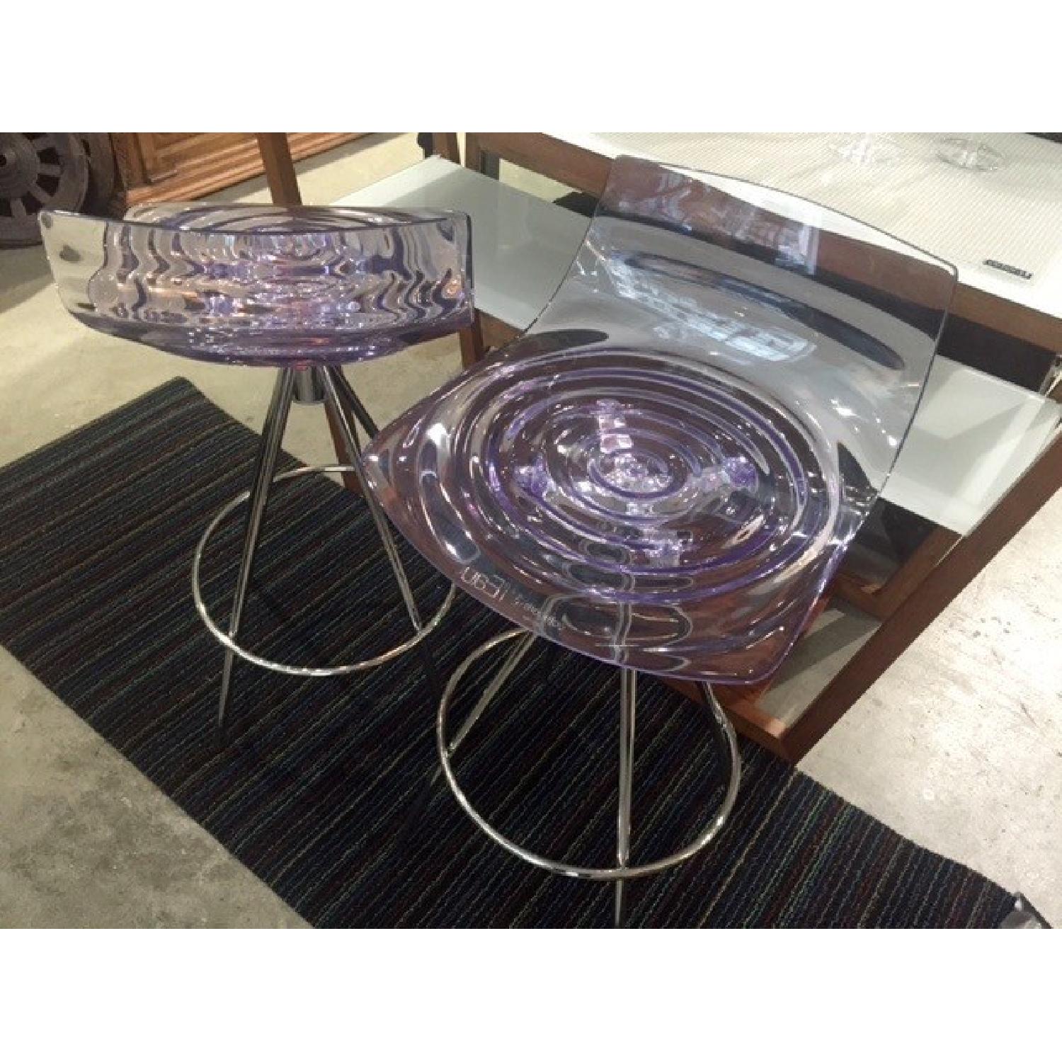 Calligaris Leau Stools - Pair - AptDeco