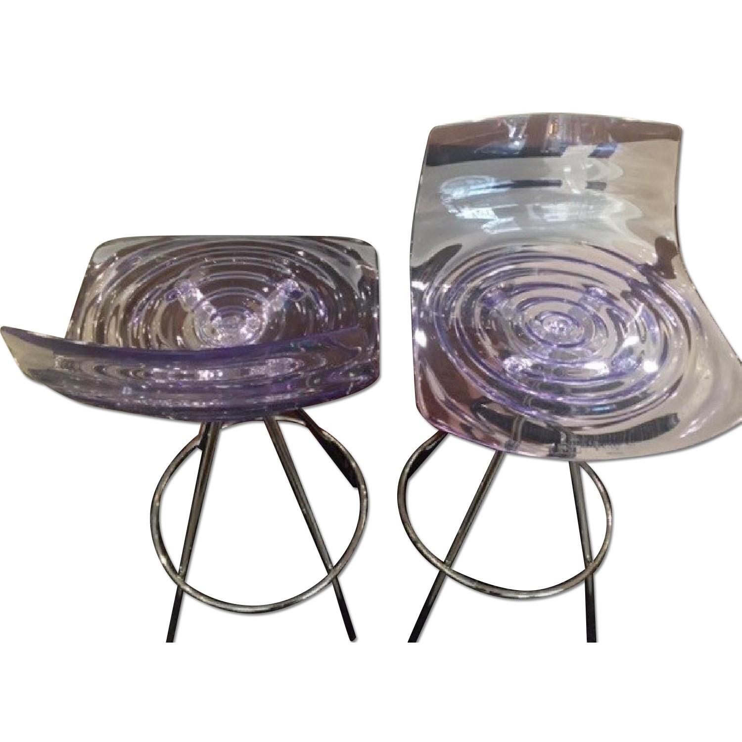 Calligaris Leau Stools - Pair - AptDeco