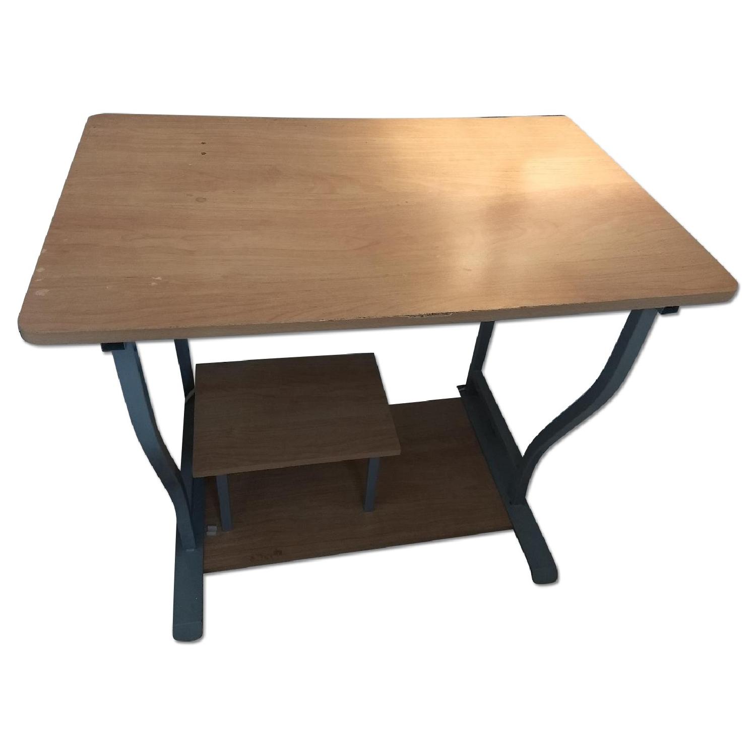 Wood Computer/Study Table - AptDeco