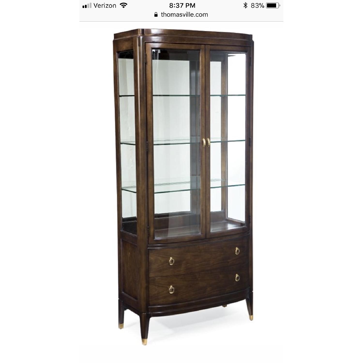 Thomasville Bunching Curio Cabinet - AptDeco