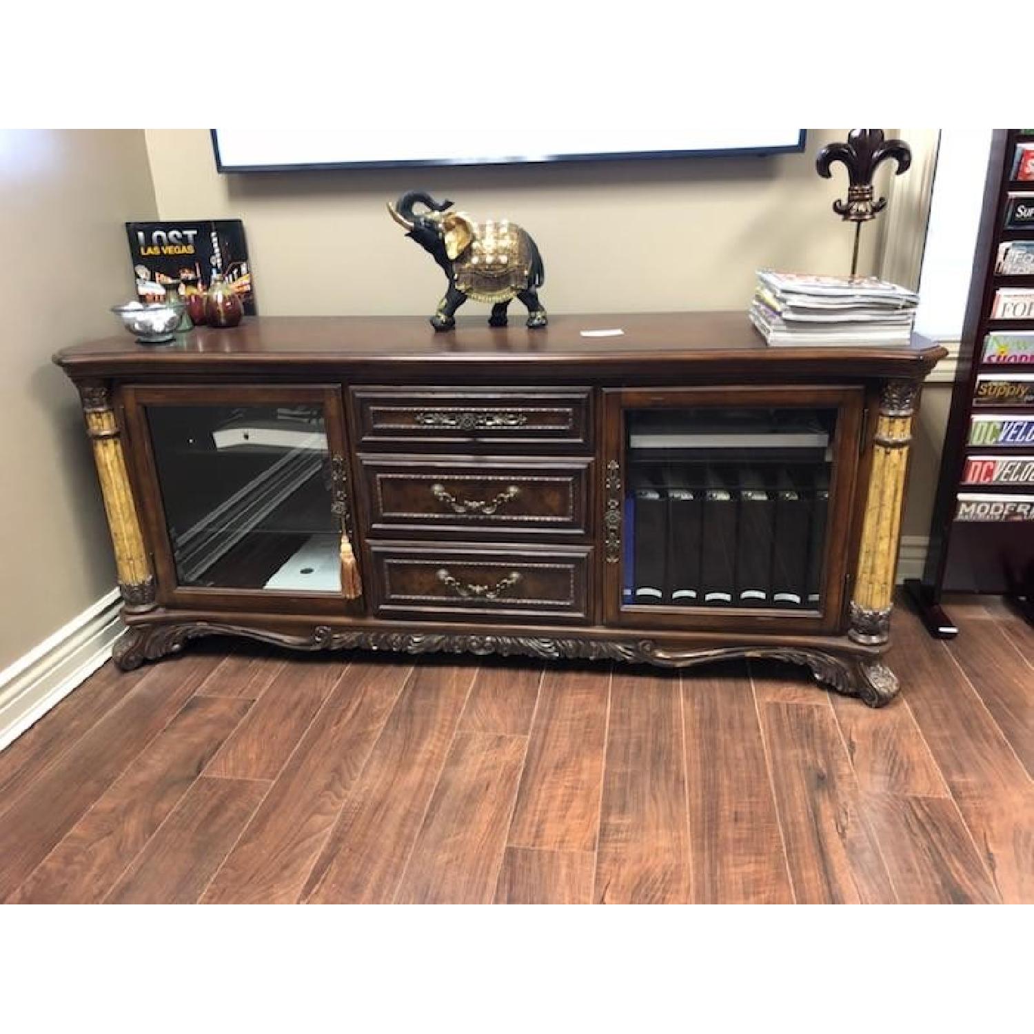 Michael Amini Victoria Palace Entertainment Console - AptDeco