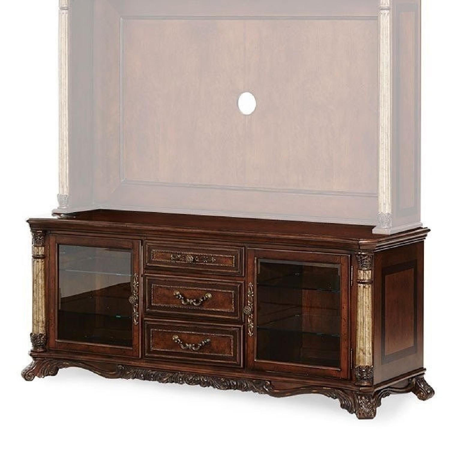 Michael Amini Victoria Palace Entertainment Console - AptDeco
