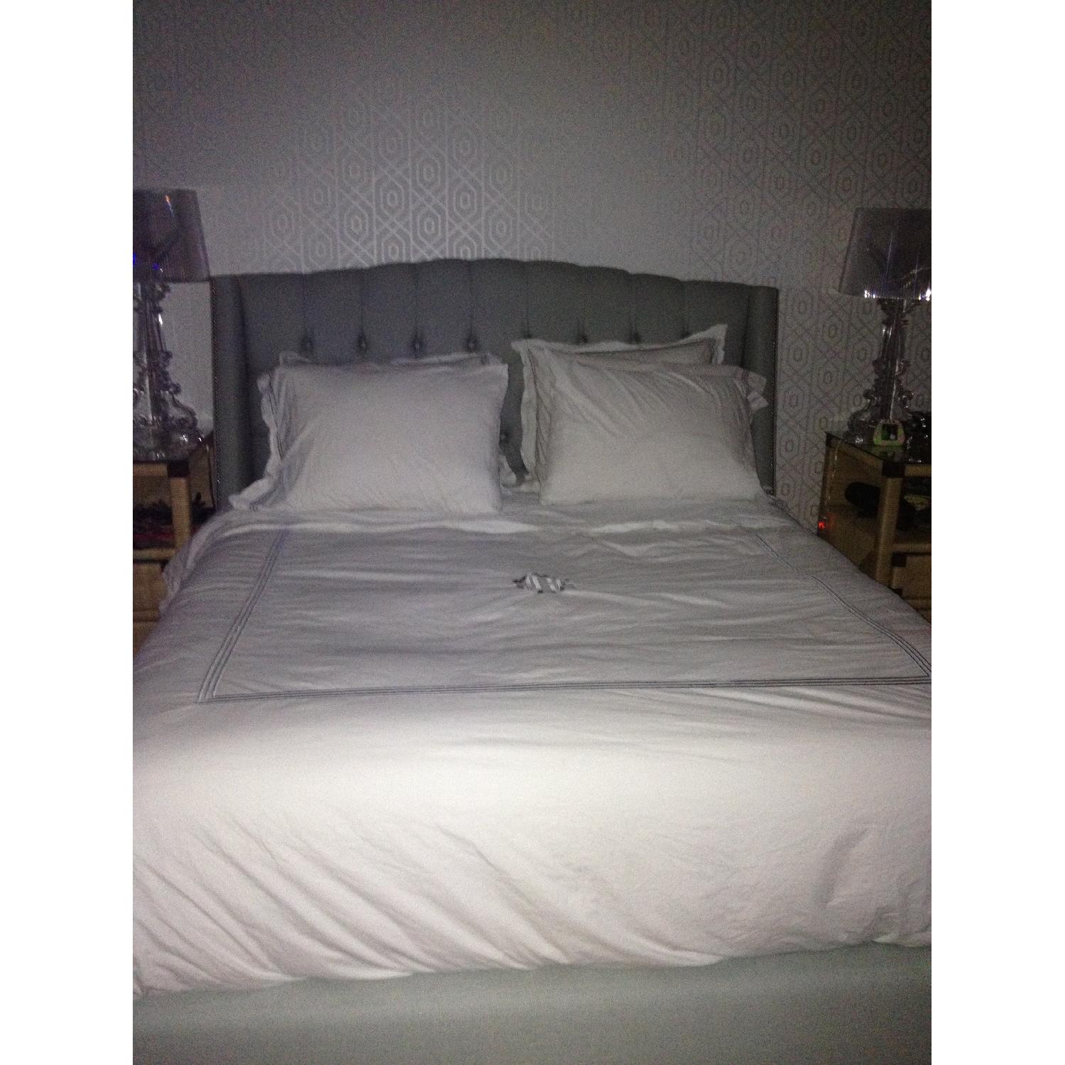 Mitchell Gold Helaine Queen Storage Platform Bed - AptDeco