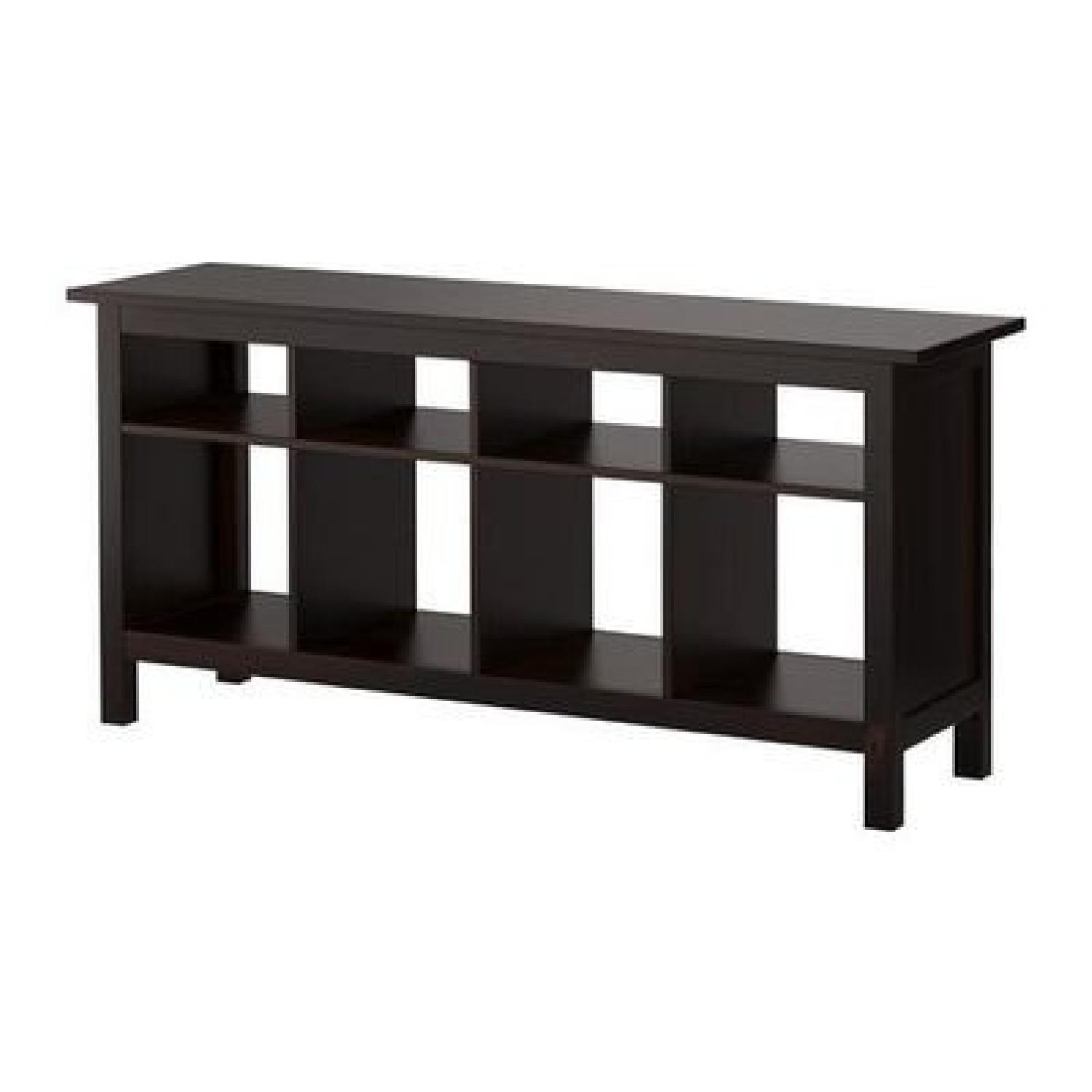 Ikea Hemnes Console Table w/ 4 Storage Boxes - AptDeco