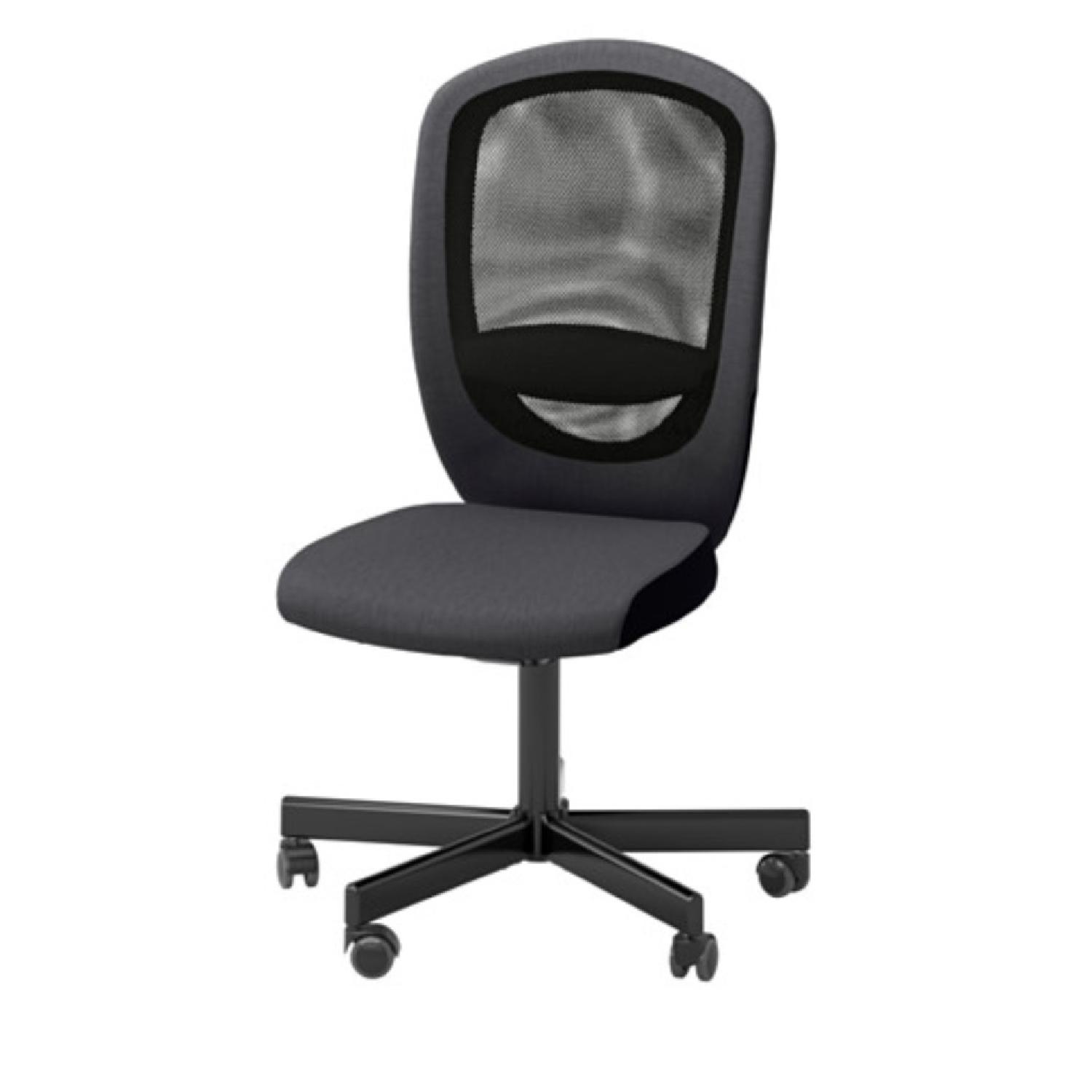 Ikea Flintan Desk Chair w/ Armrests - AptDeco