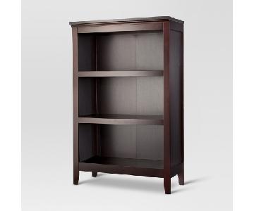 Target Threshold Carson Bookshelf in Espresso - AptDeco