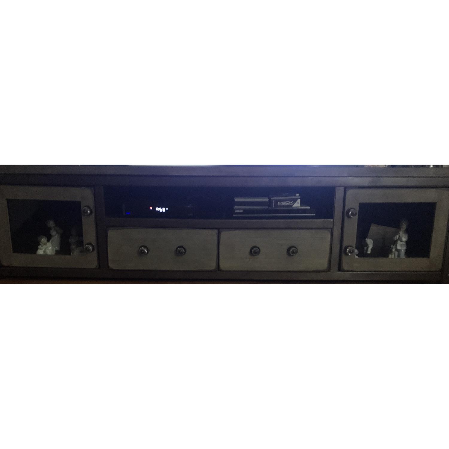 Gray Barn Heritage Rustic Entertainment Center - AptDeco