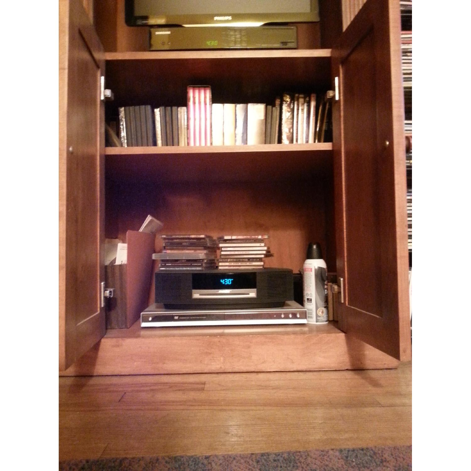 Gothic Cabinet Craft Custom Entertainment Center - AptDeco