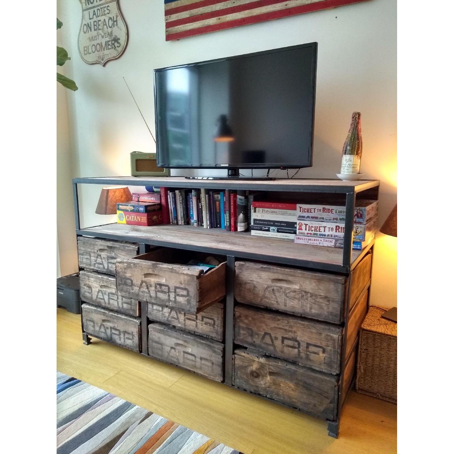 The Crate People Modern Vintage TV Unit/Dresser - AptDeco