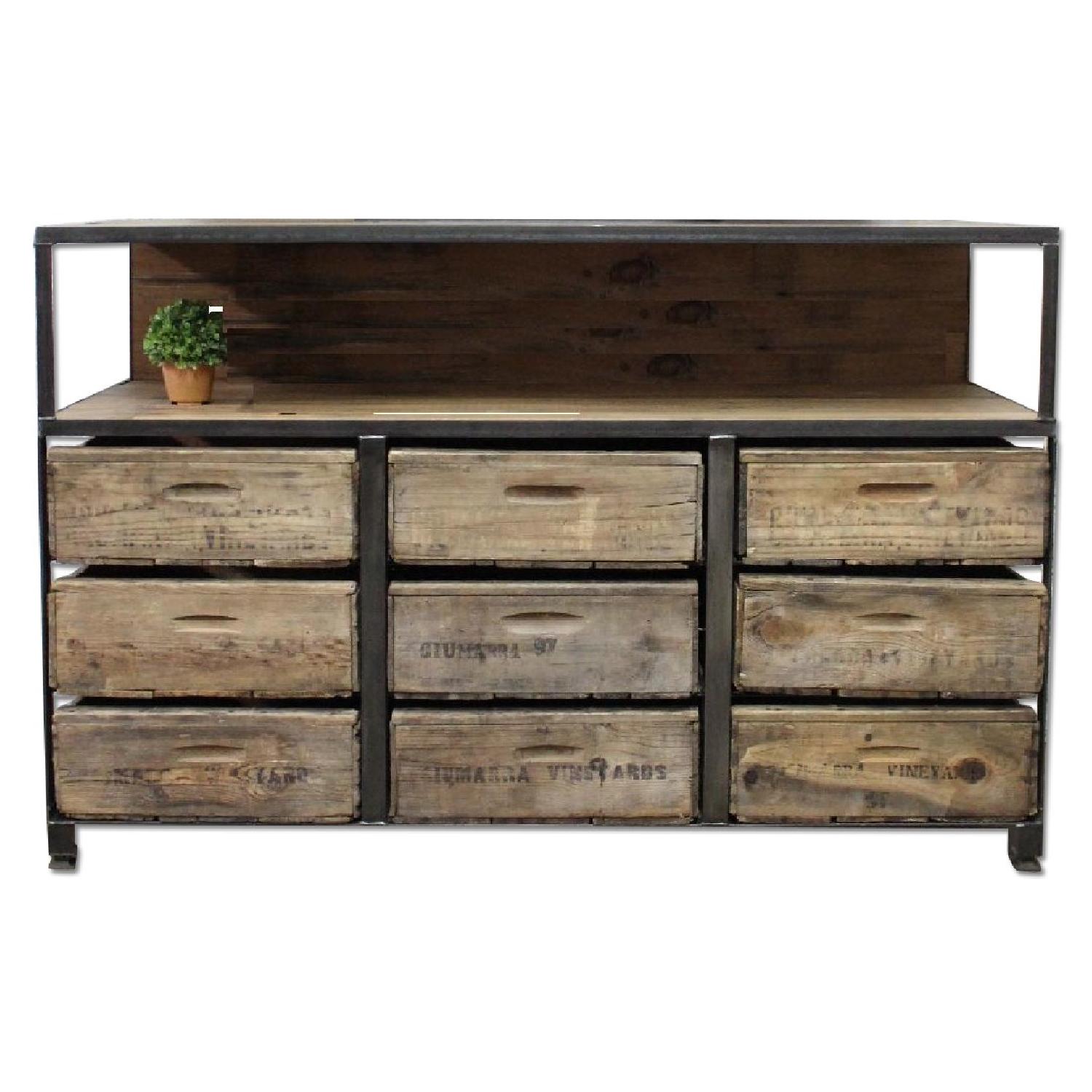 The Crate People Modern Vintage TV Unit/Dresser - AptDeco
