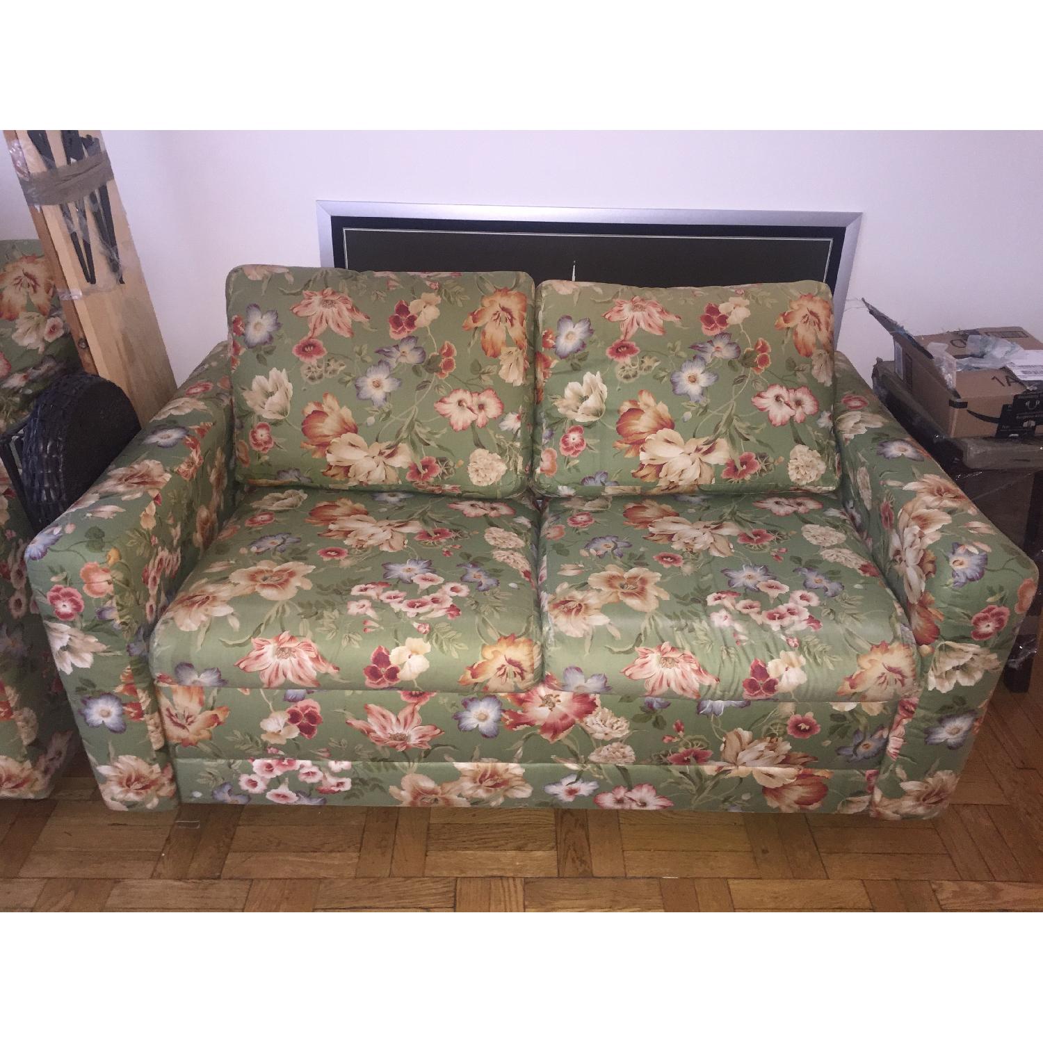 Castro Vintage Convertible Sofa - AptDeco