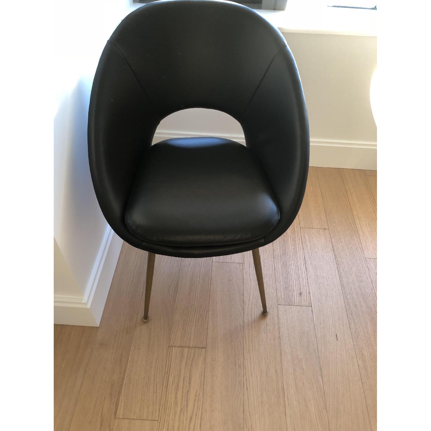 West Elm Black Dining Chairs
