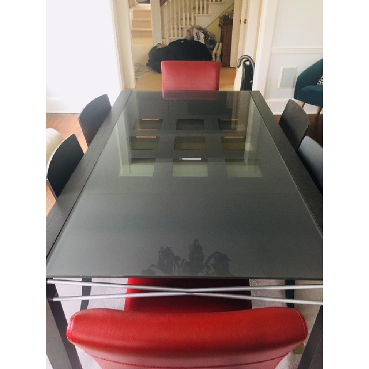 Ligne Roset Extensia Dining Table w/ 4 Chairs - AptDeco