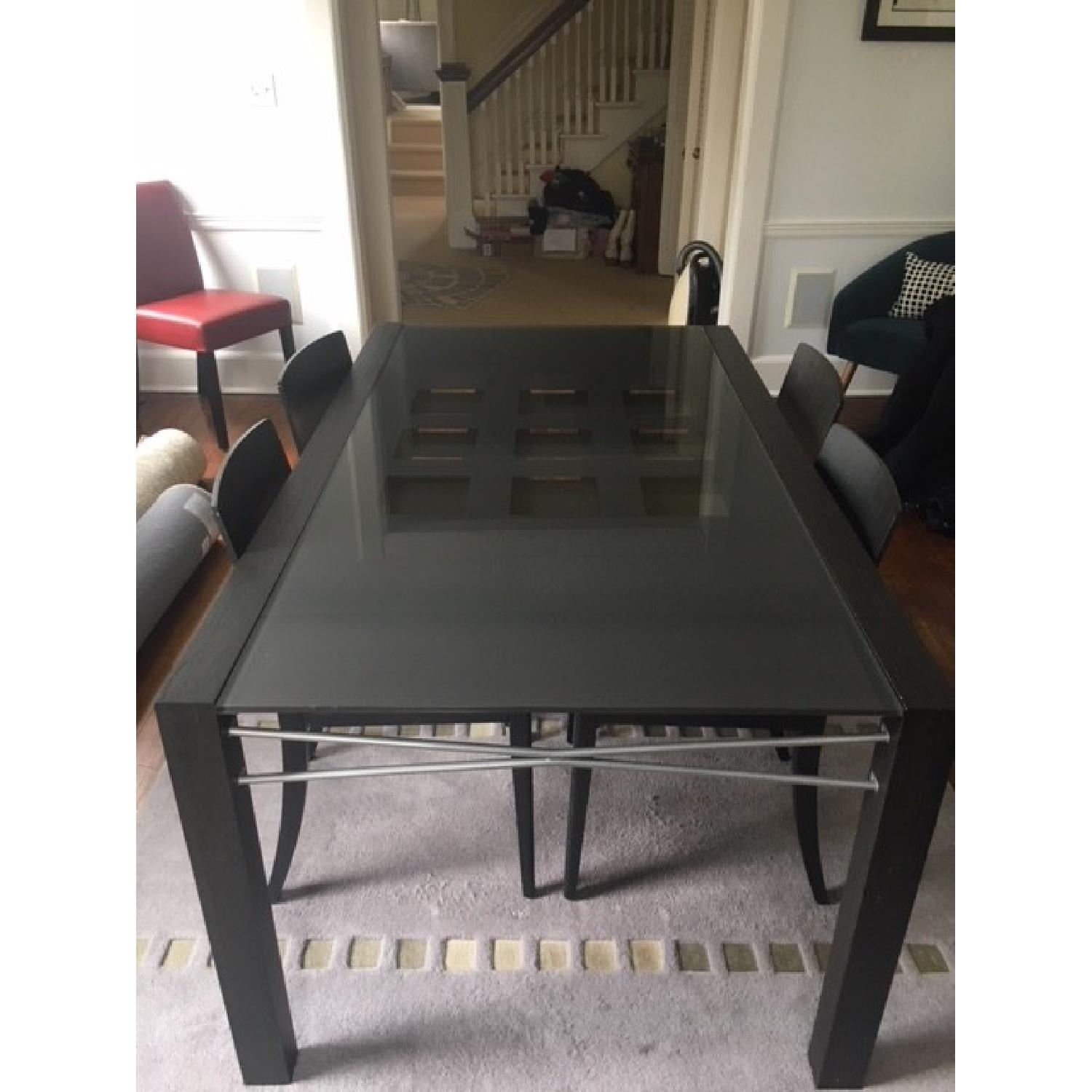 Ligne Roset Extensia Dining Table w/ 4 Chairs - AptDeco