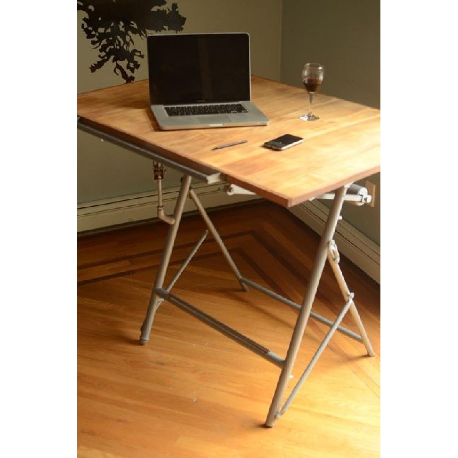 1950's Lucien Sautereau UNIC Paris France Drafting Table - AptDeco