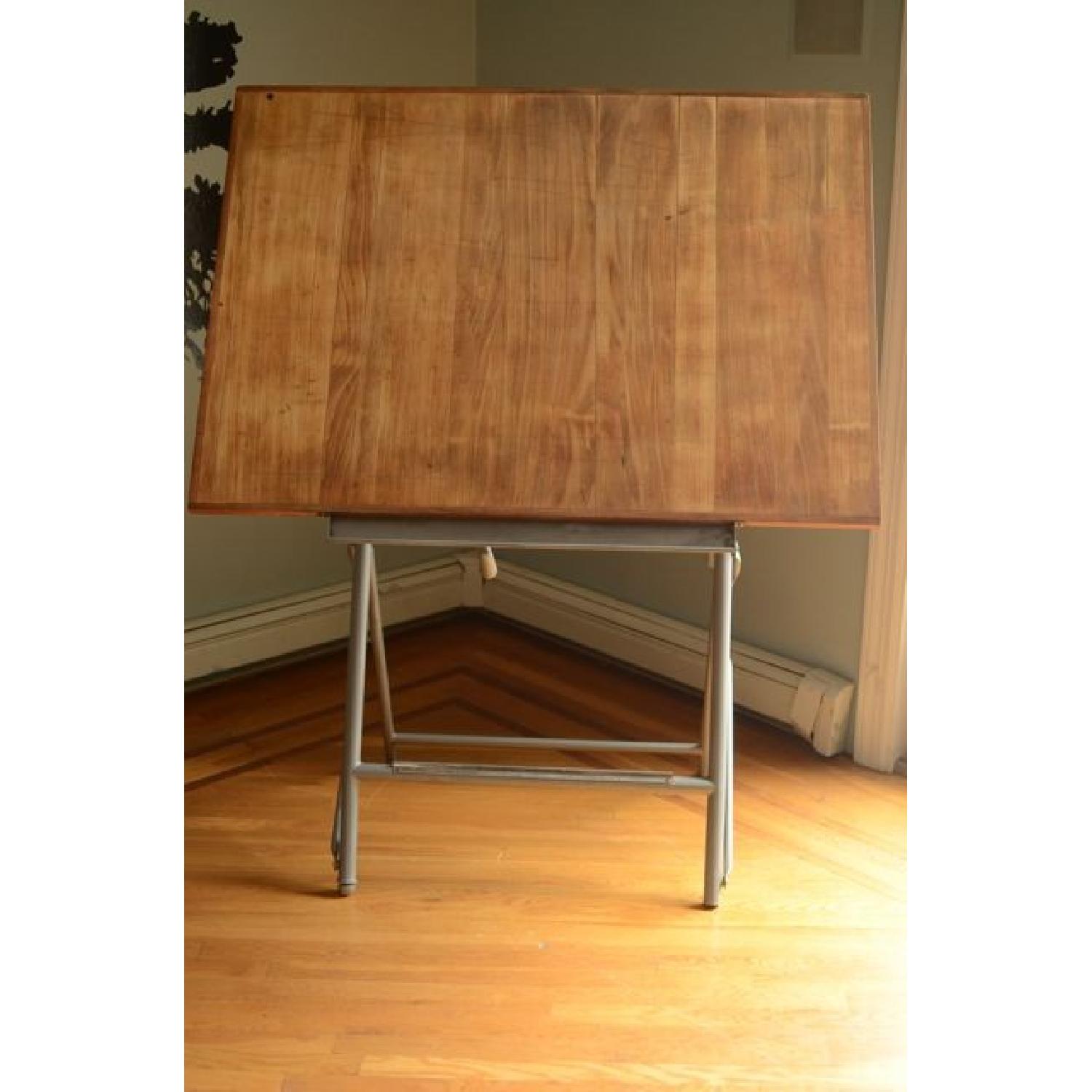1950's Lucien Sautereau UNIC Paris France Drafting Table - AptDeco
