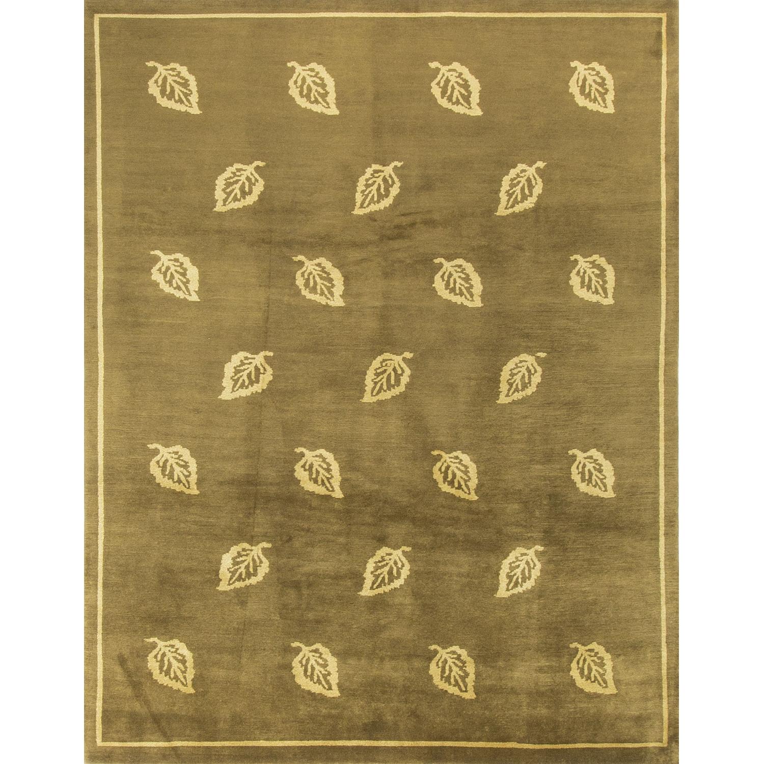 Modern Contemporary Hand Knotted Wool Rug - AptDeco