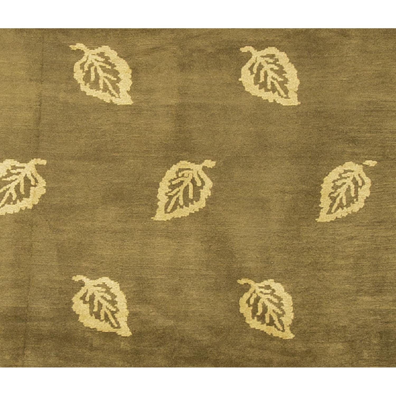 Modern Contemporary Hand Knotted Wool Rug - AptDeco
