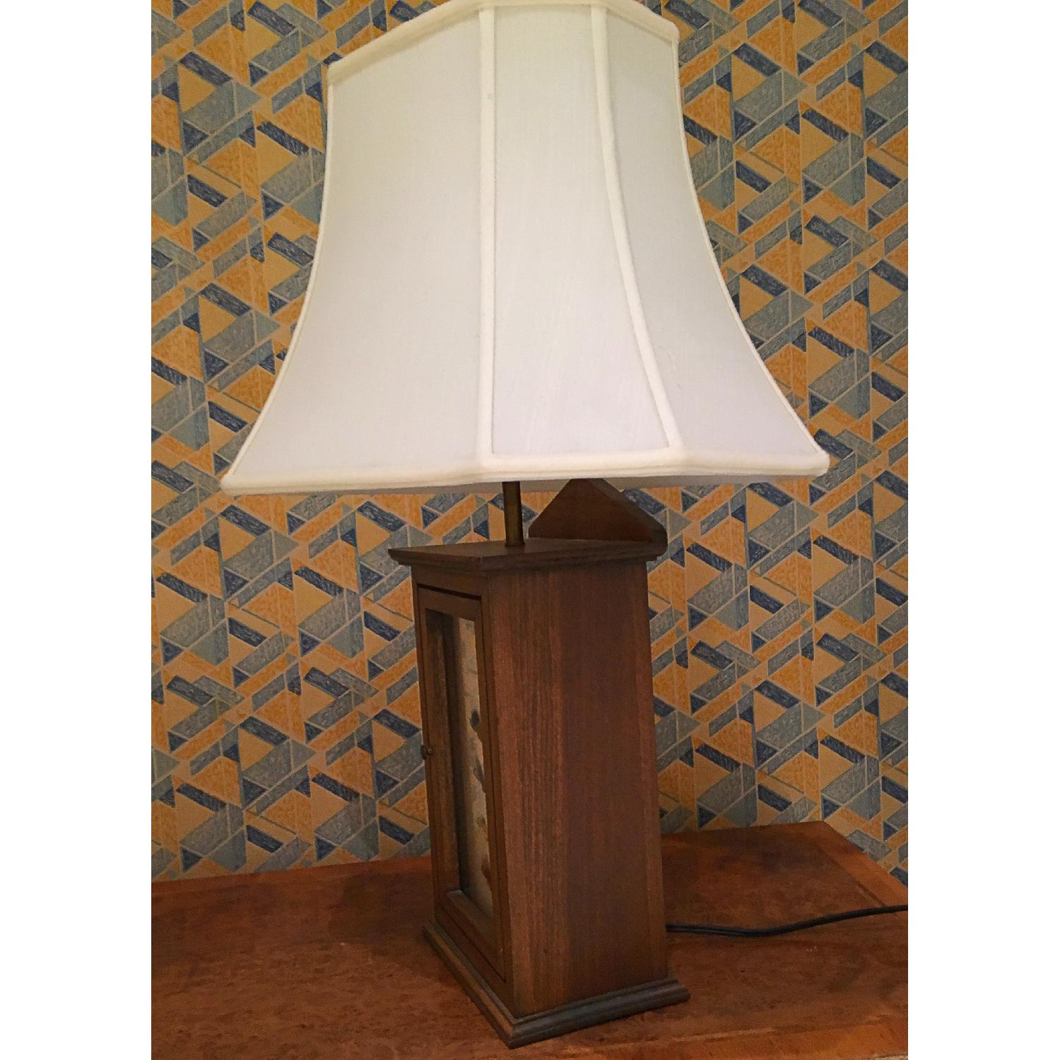 Vintage Orvis Fly Fishing Table Lamp - AptDeco
