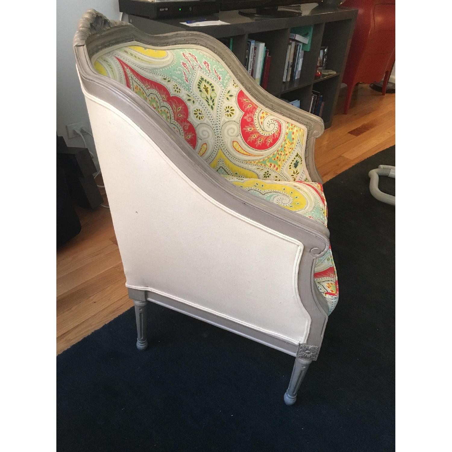 Custom-Upholstered Accent Chair - AptDeco