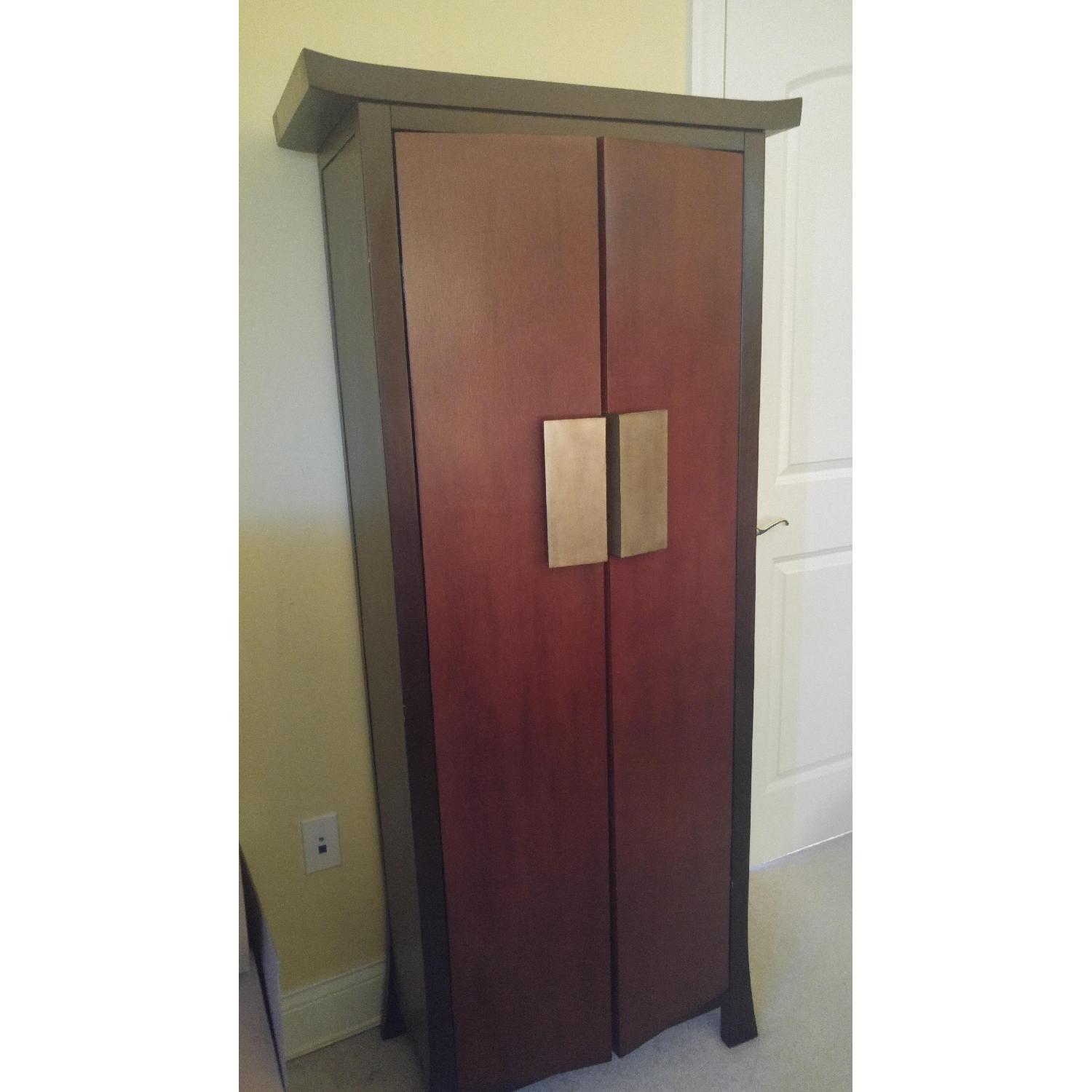 Pier 1 Asian Style Armoire - AptDeco