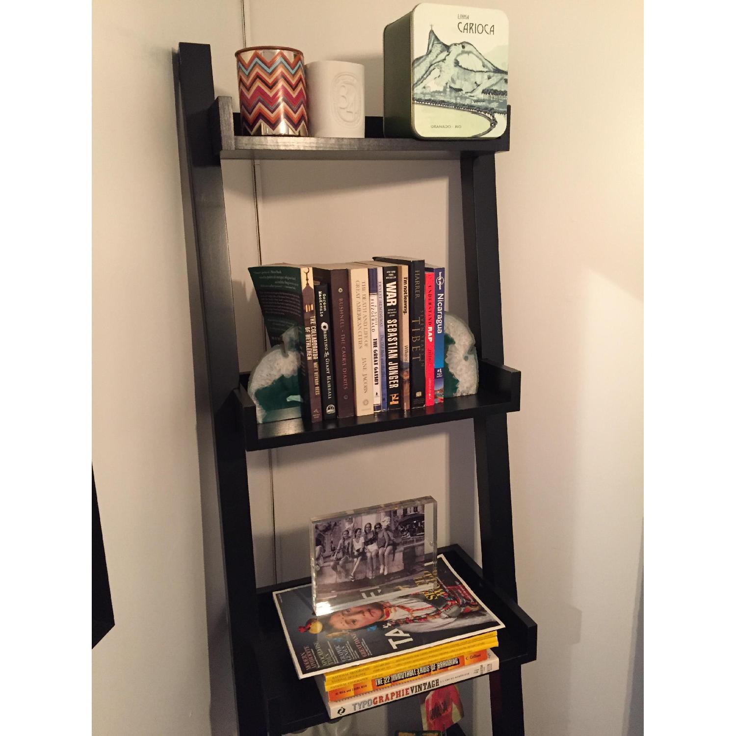 Container Store Leaning Bookcase - AptDeco